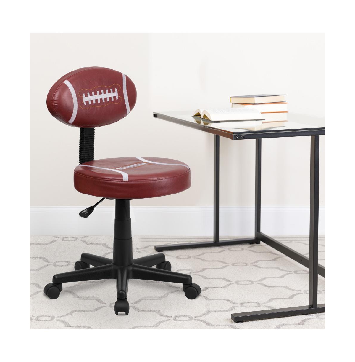 Click here for Emma+Oliver Sports Swivel Task Office Chair - Brow... prices