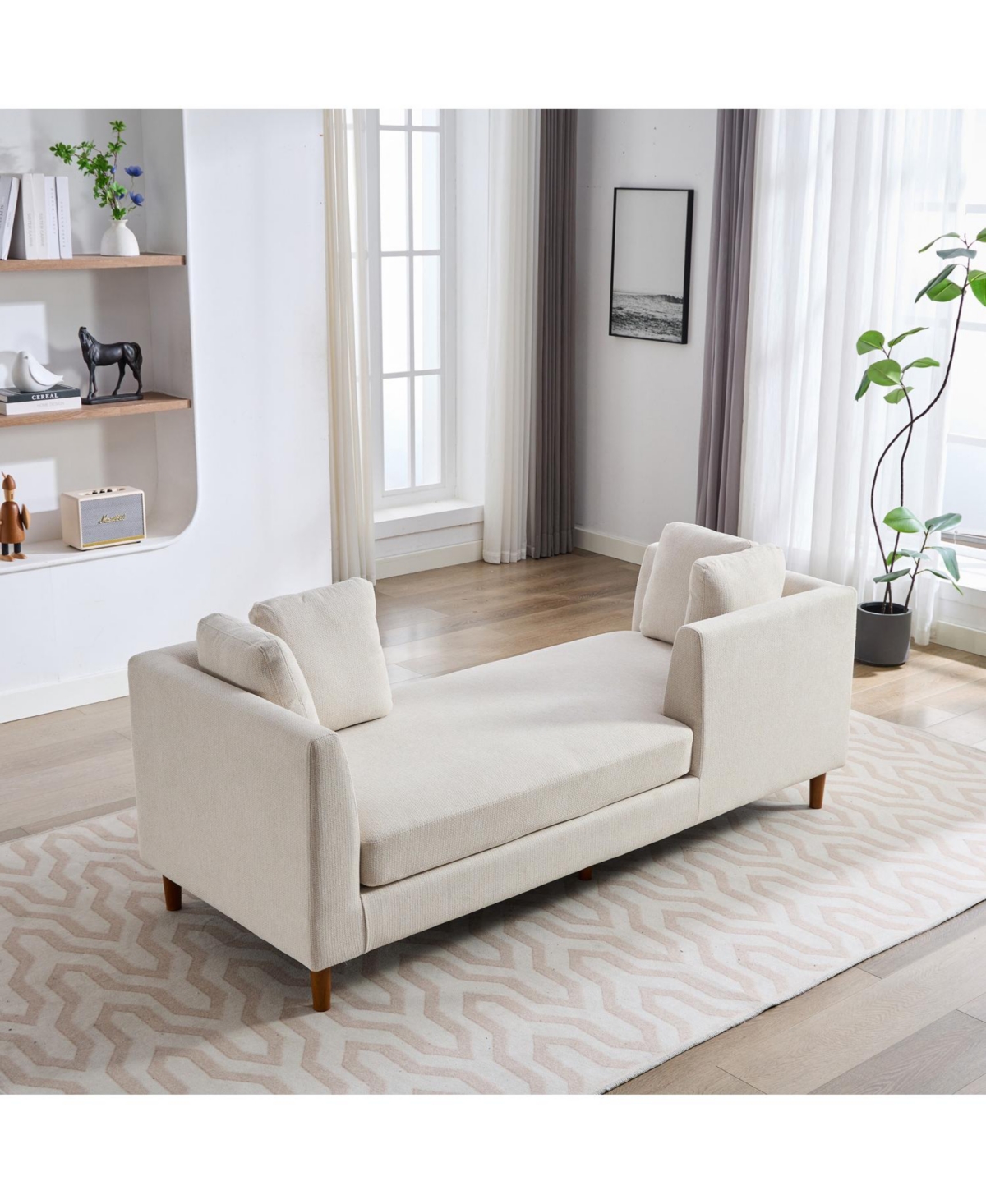 Click here for Streamdale Furniture Modern Double-Sided Chaise Lo... prices