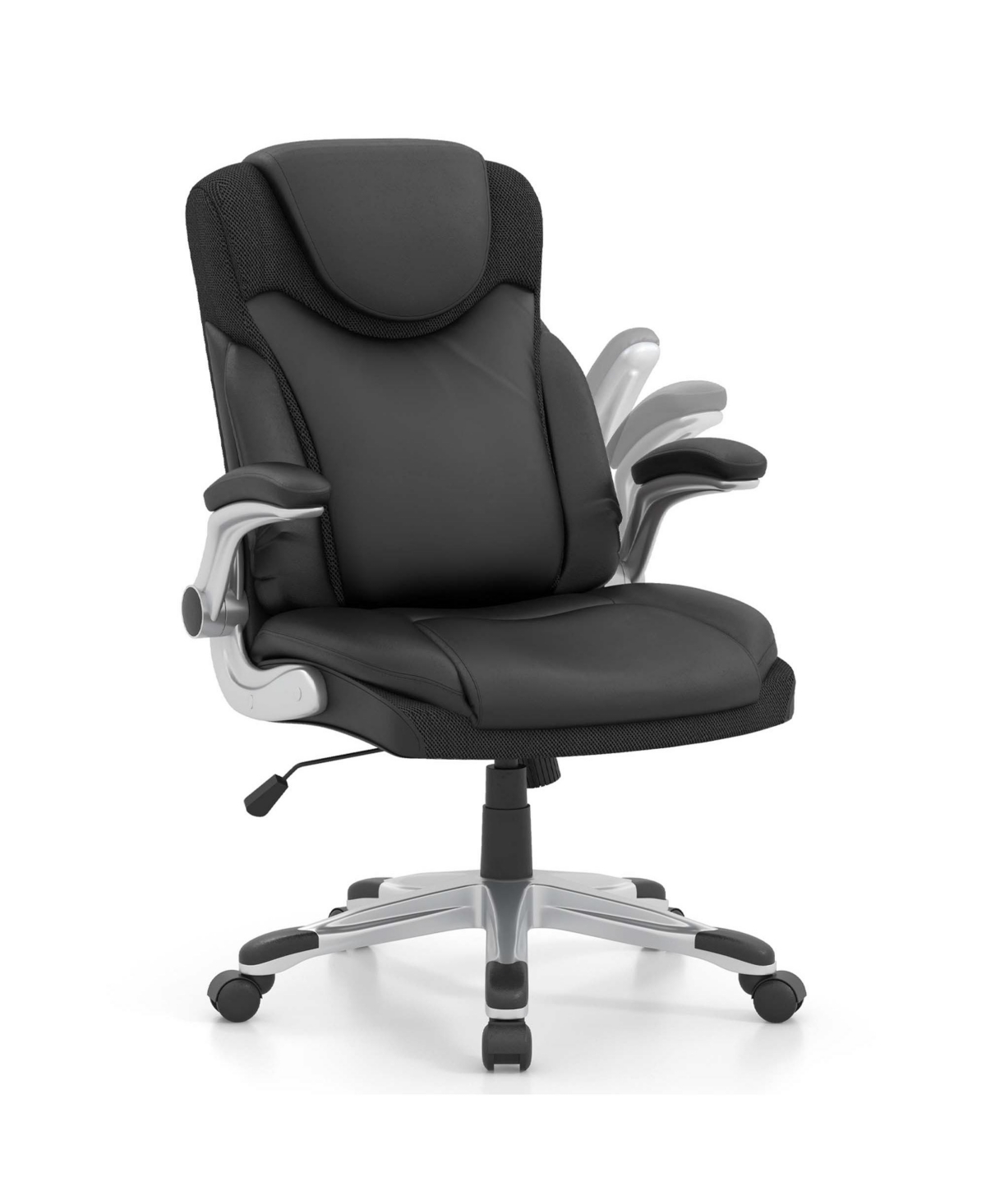 Click here for Ergonomic Office Chair Pu Leather Executive Swivel... prices
