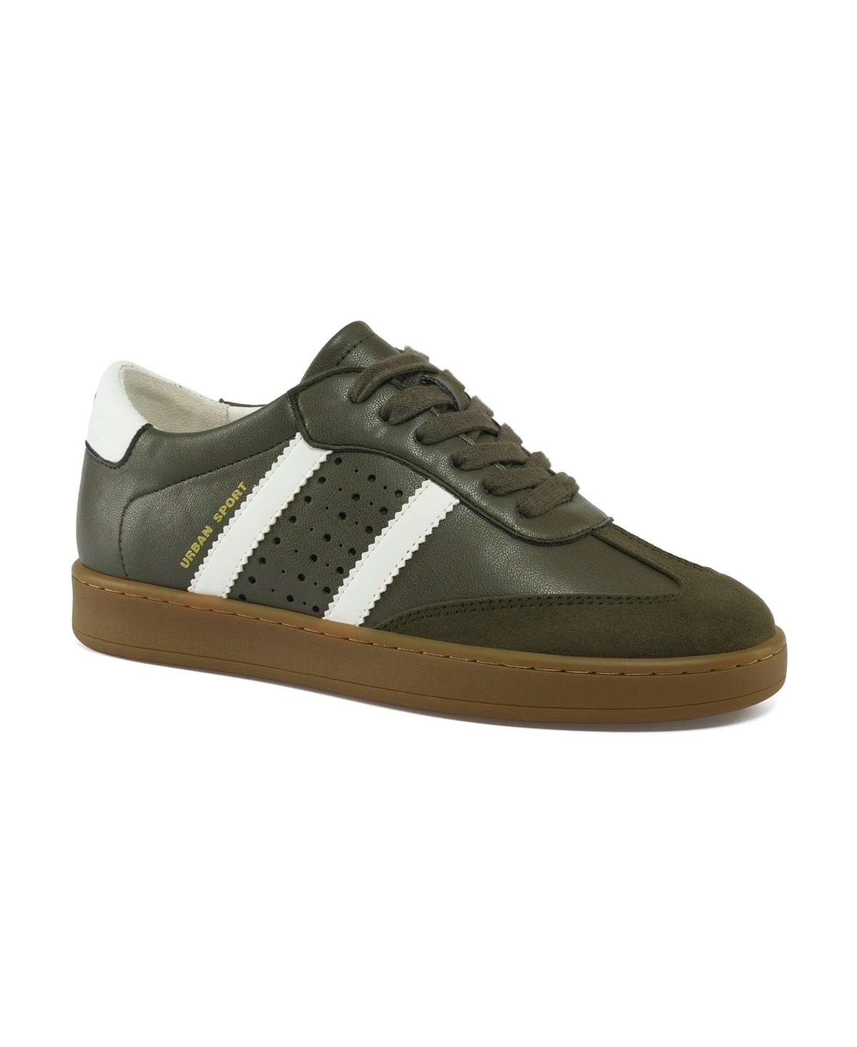 Click here for Urban Sport Womens Primrose Sneaker - Green prices