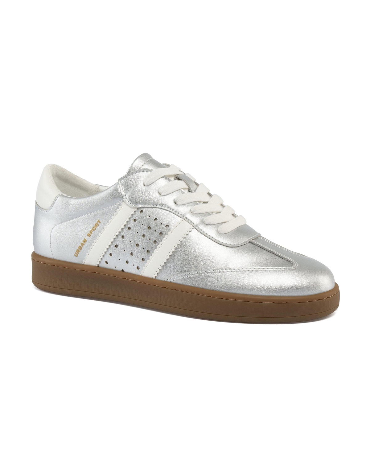 Click here for Urban Sport Womens Primrose Sneaker - Silver prices