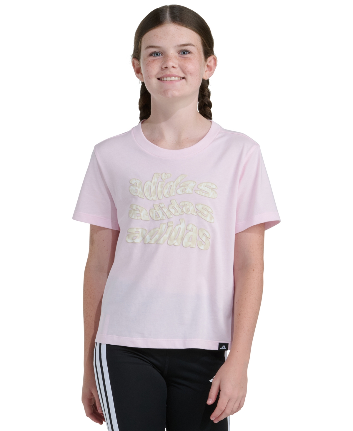 Click here for adidas Girls 8-16 Short-Sleeve Graphic T-Shirt - M... prices