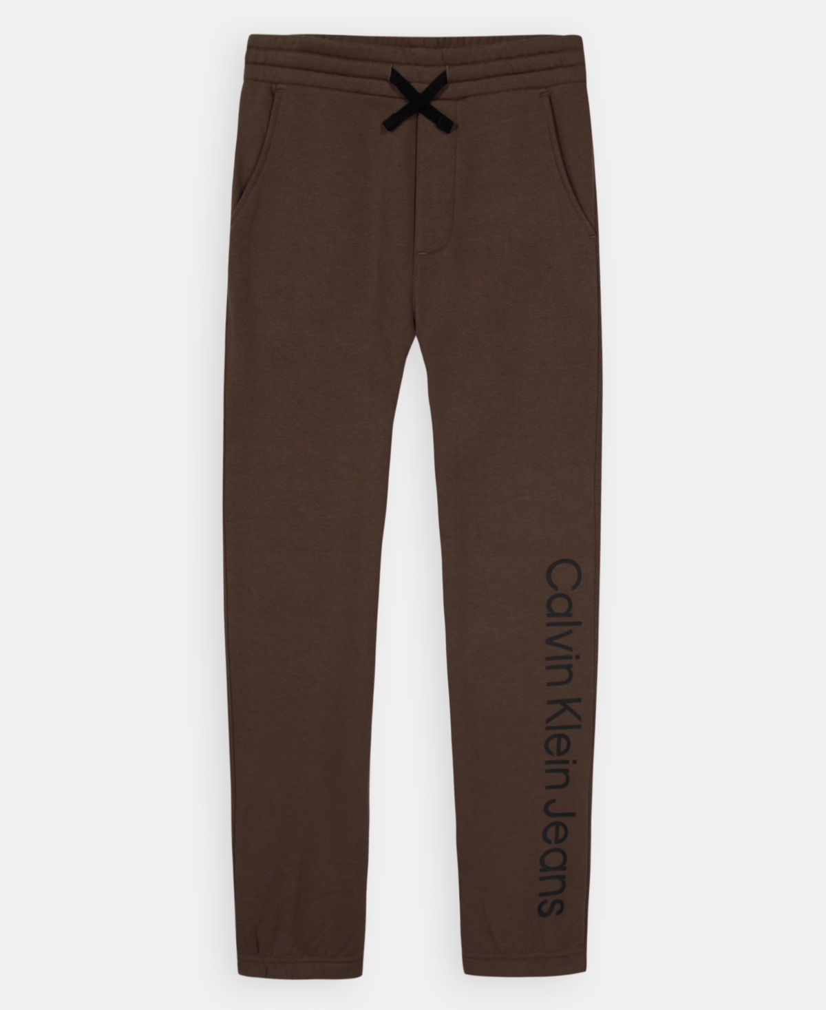 Click here for Calvin Klein Boys 8-20 Fleece Drawstring Jogger Pa... prices