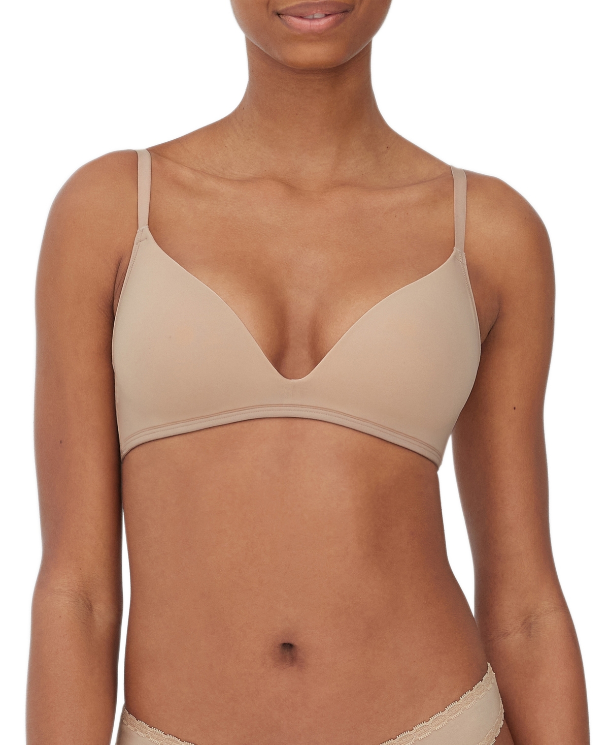 Skarlett Blue Womens Prestige Wireless Push-Up Bra - Cashmere