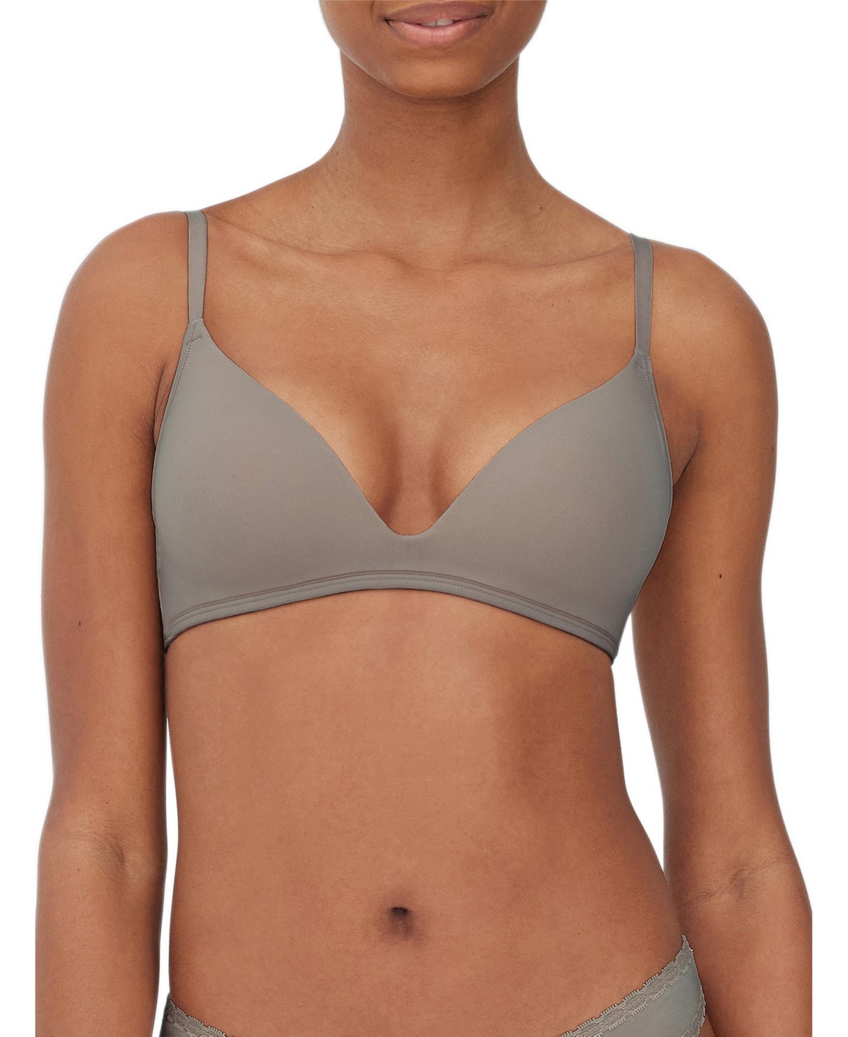 Skarlett Blue Womens Prestige Wireless Push-Up Bra - Smoky