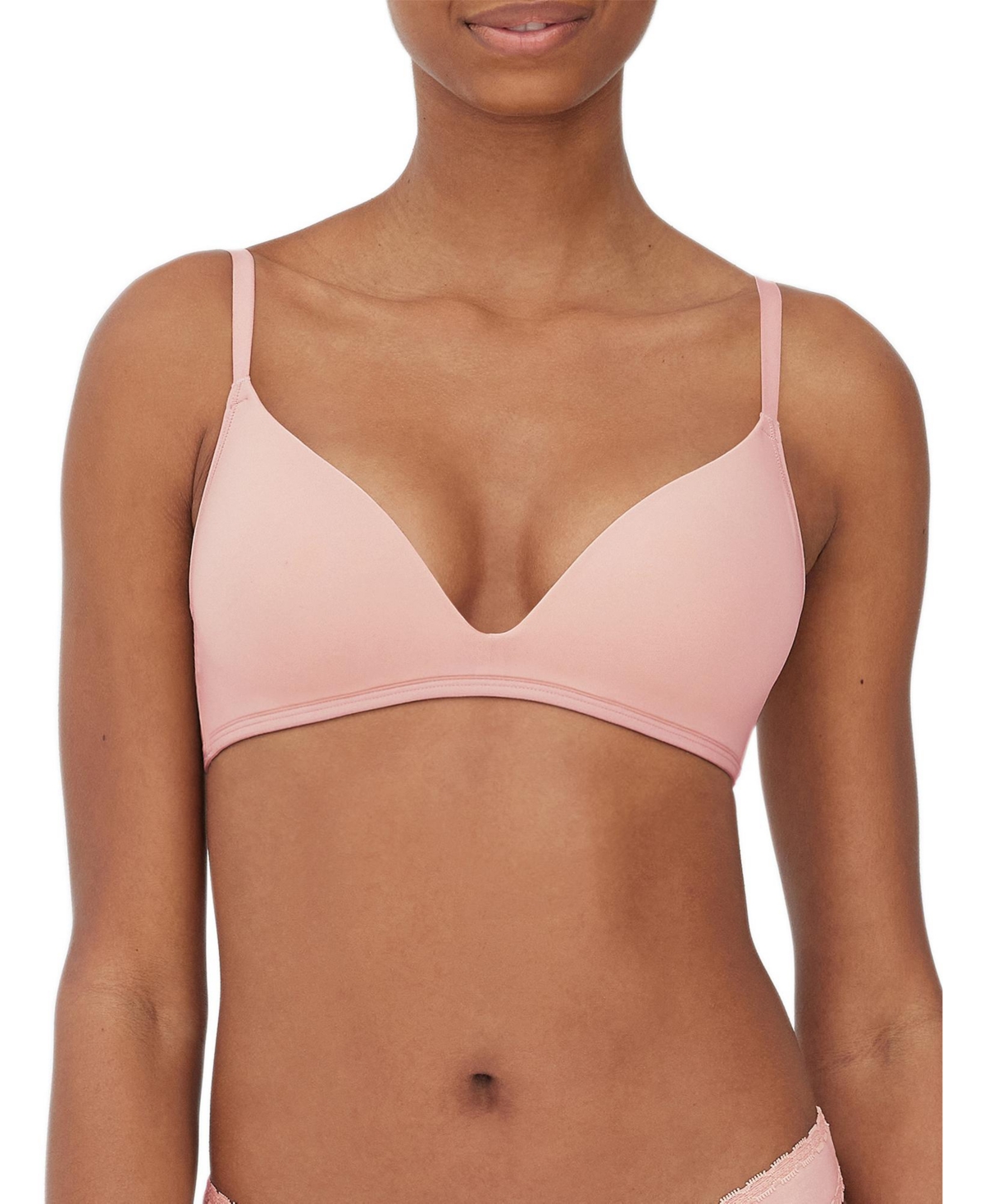 Skarlett Blue Womens Prestige Wireless Push-Up Bra - Seashell