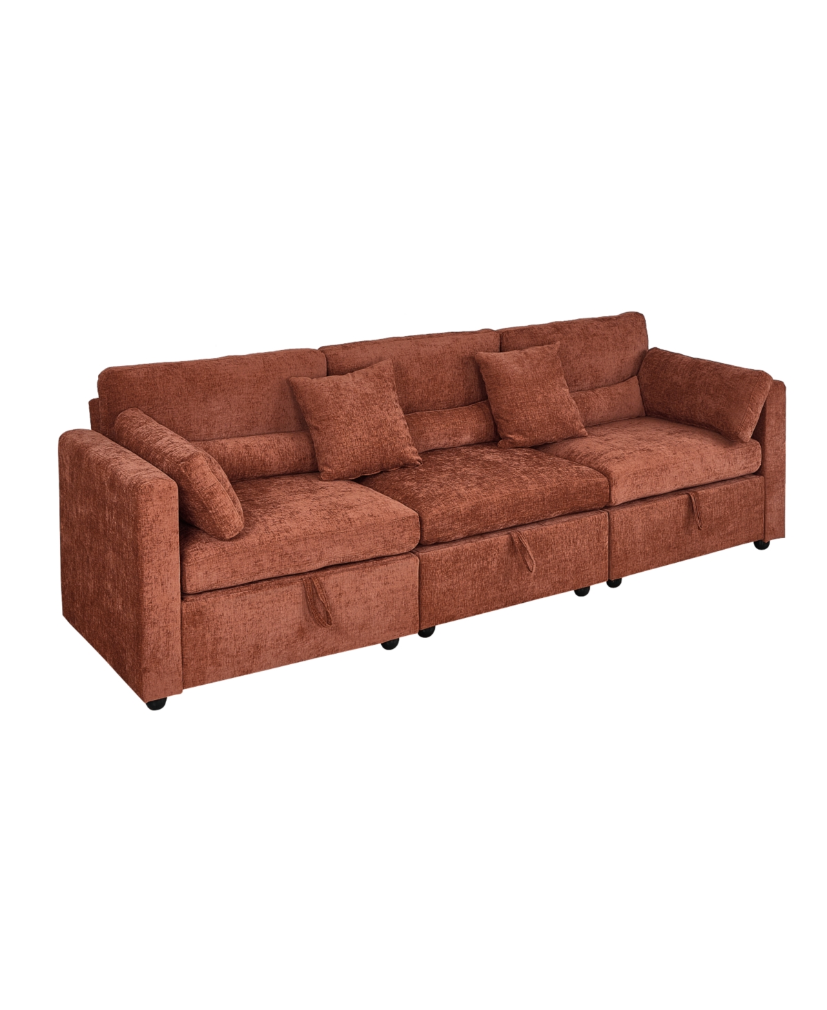 Click here for Streamdale Furniture Chenille Fleece Sofa: 500lb C... prices