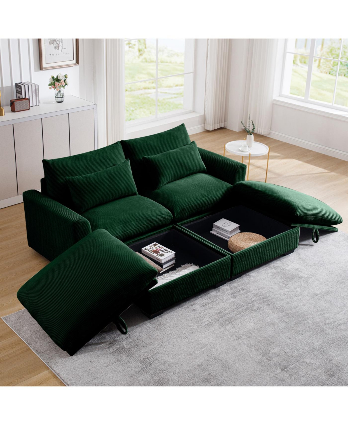 Click here for Streamdale Furniture Streamdale Corduroy Two-Seate... prices