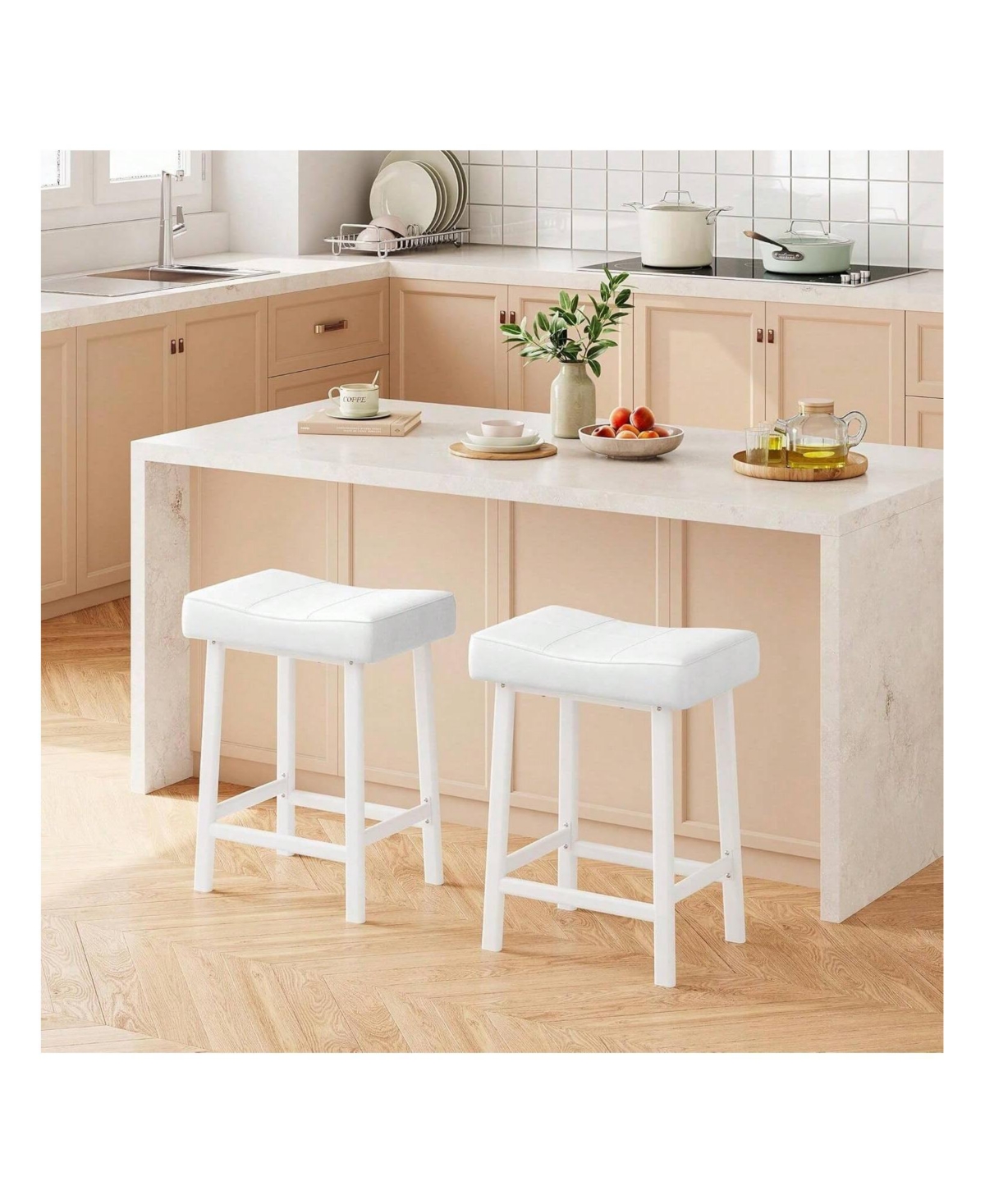Click here for gaomon 4PCS Counter Height Bar Stools Set  24 Inch... prices