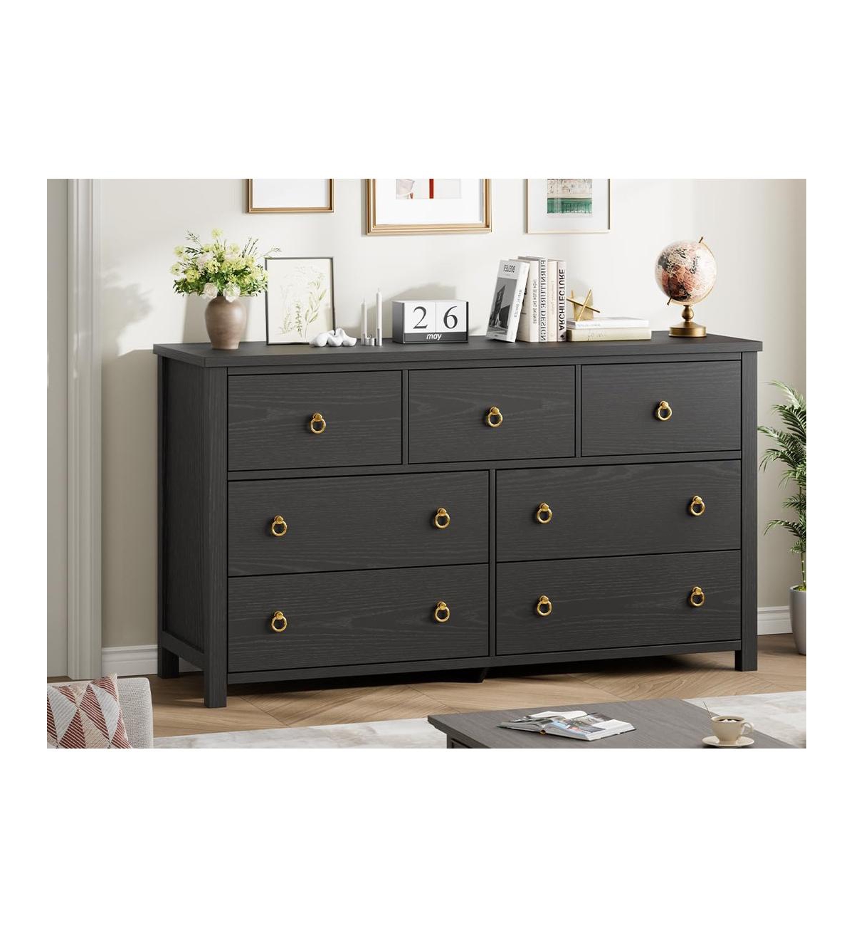 Click here for Gaomon 7 Drawer Dresser for Bedroom prices