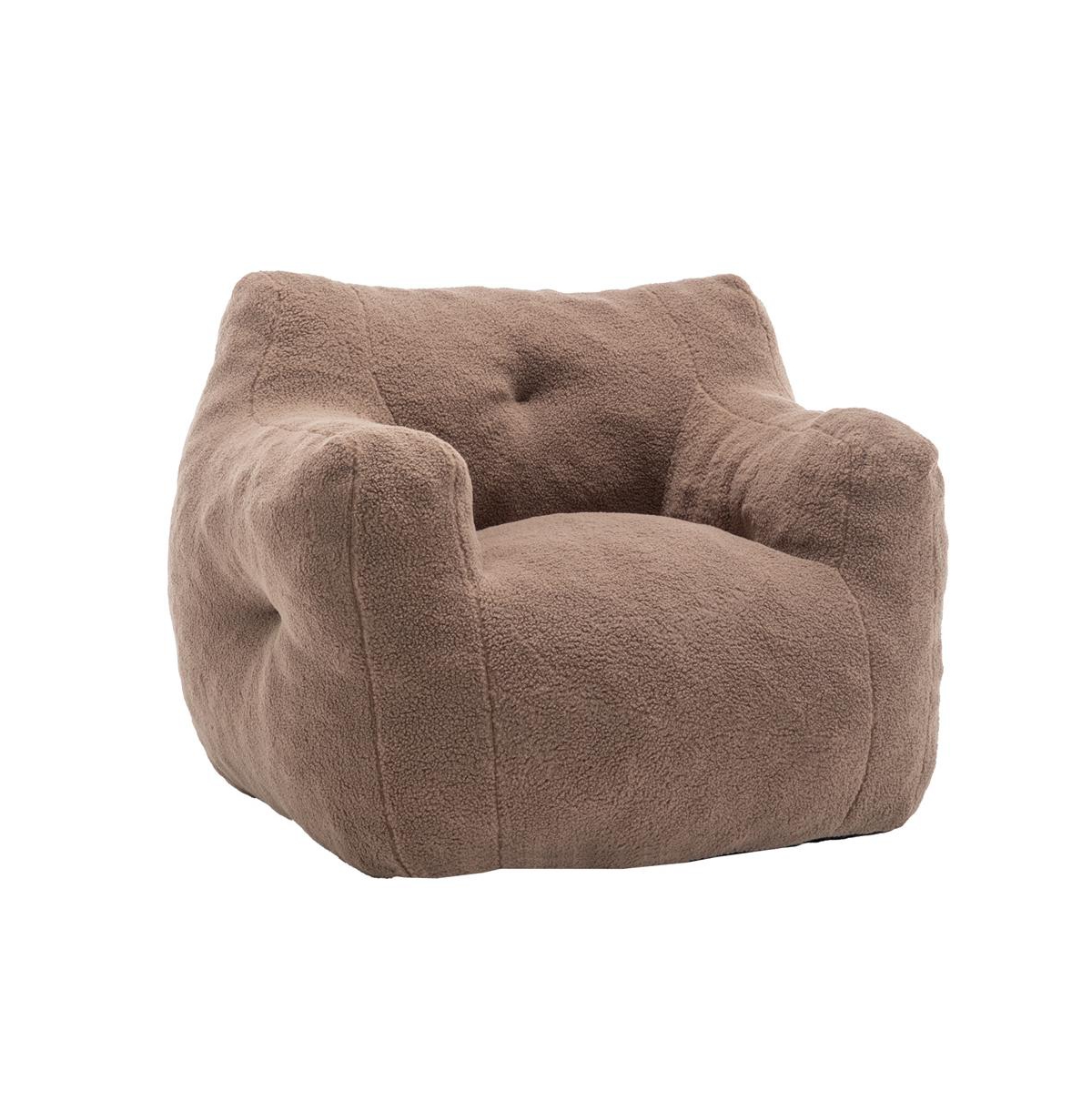Click here for Cesicia Giant Bean Bag Sofa with Armrests High-Den... prices