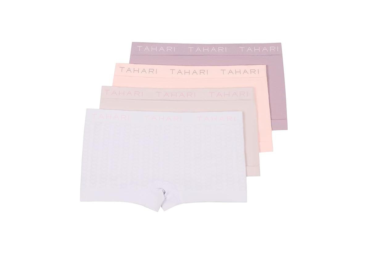 Click here for Tahari Girls 4-Pack Short Underwear - Lavender  pe... prices