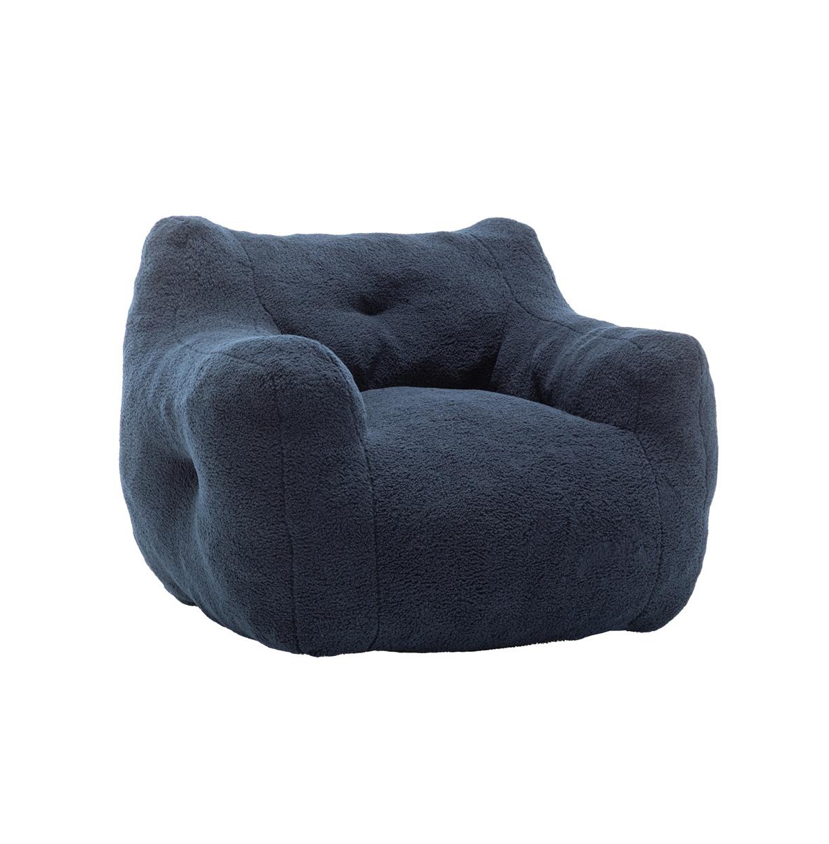 Click here for Cesicia Giant Bean Bag Sofa with Armrests High-Den... prices