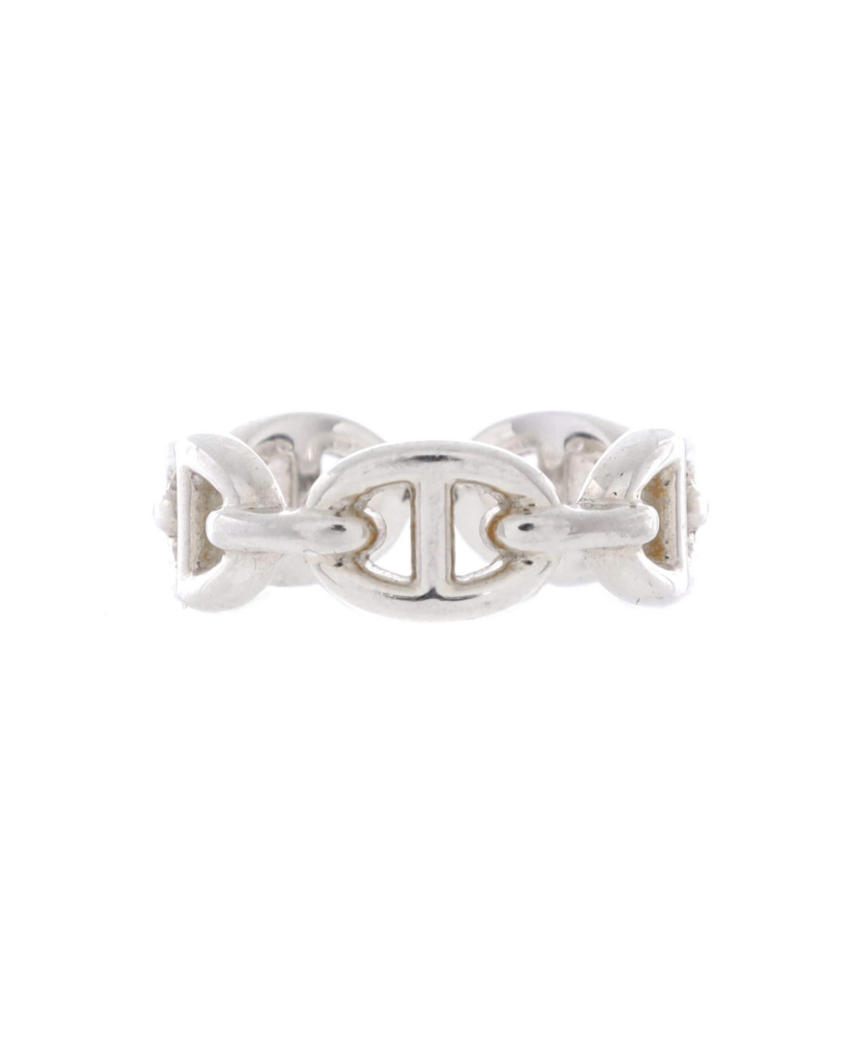 Click here for Pre-Owned Hermes Chaine dAncre Enchainee Ring - St... prices