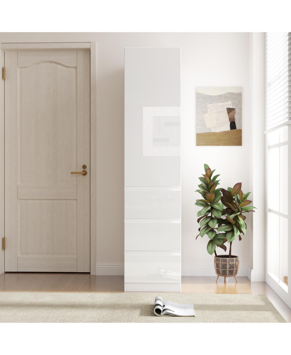 Click here for Streamdale Furniture Kitchen Pantry Cabinet with D... prices