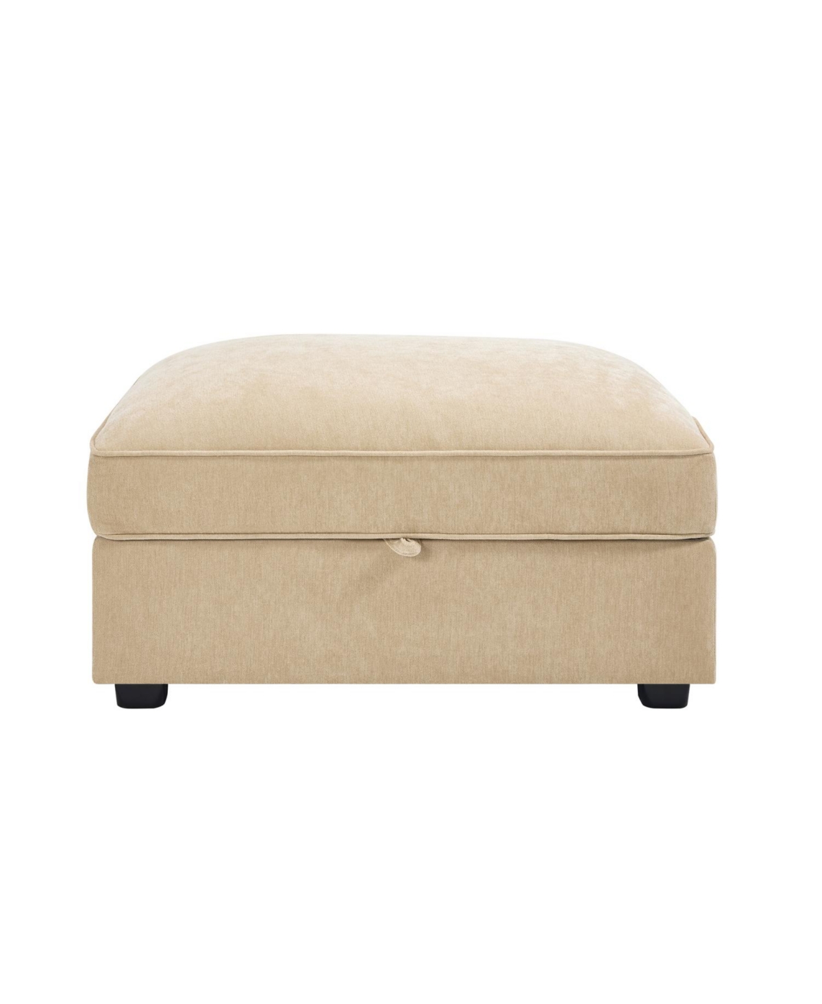 Click here for Streamdale Furniture Ottoman - chenille - Wheat prices