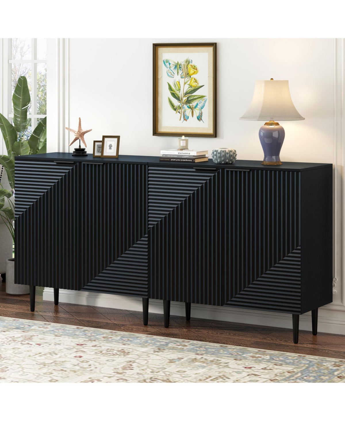 Click here for Streamdale Furniture Mira 2-Drawer Modern Side Cab... prices