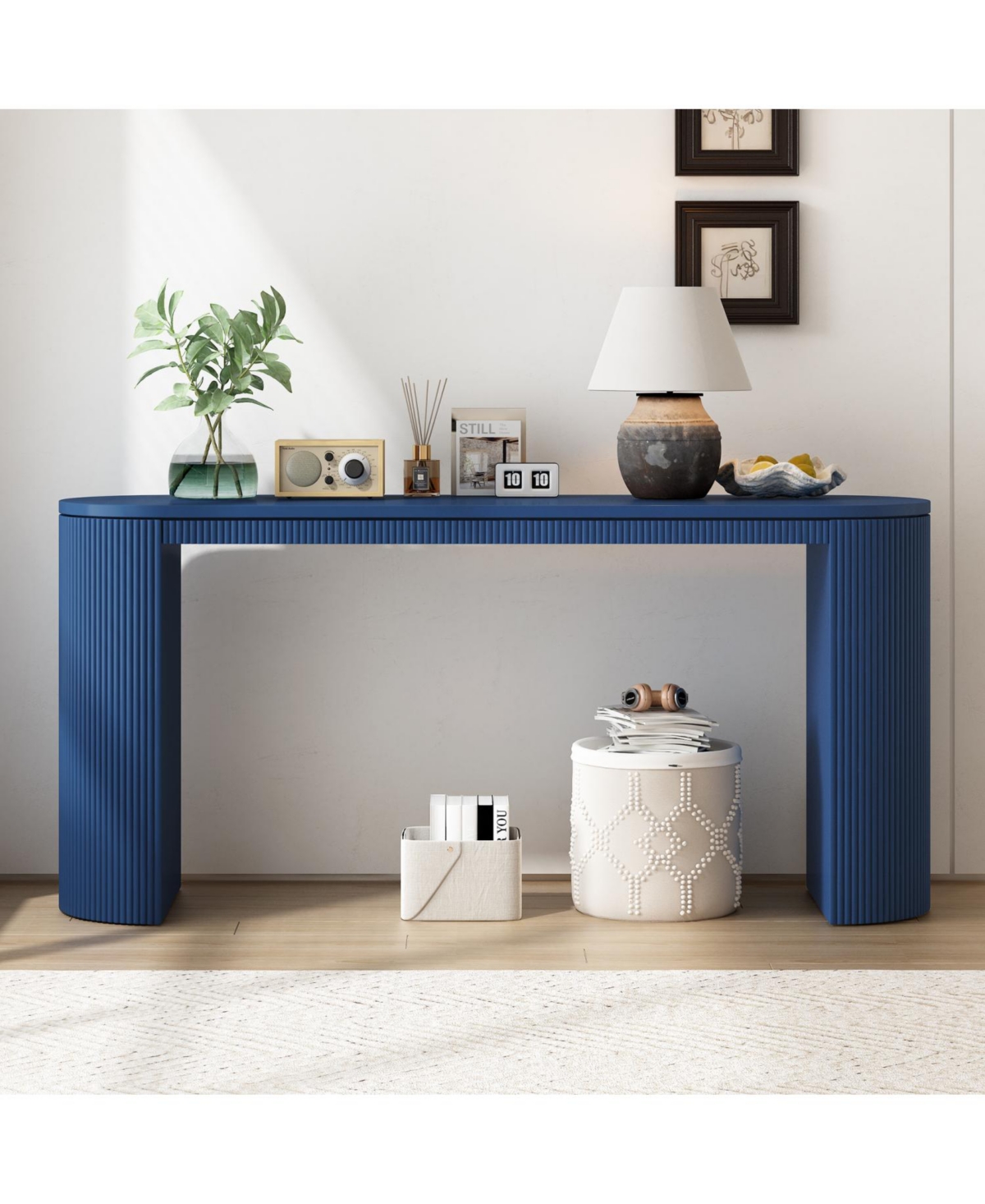 Click here for Streamdale Furniture Curved Design Console Table w... prices