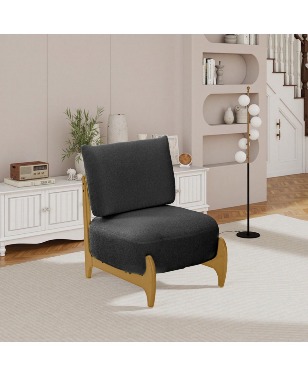 Click here for Streamdale Furniture Lamb Fleece Single Sofa Chair... prices