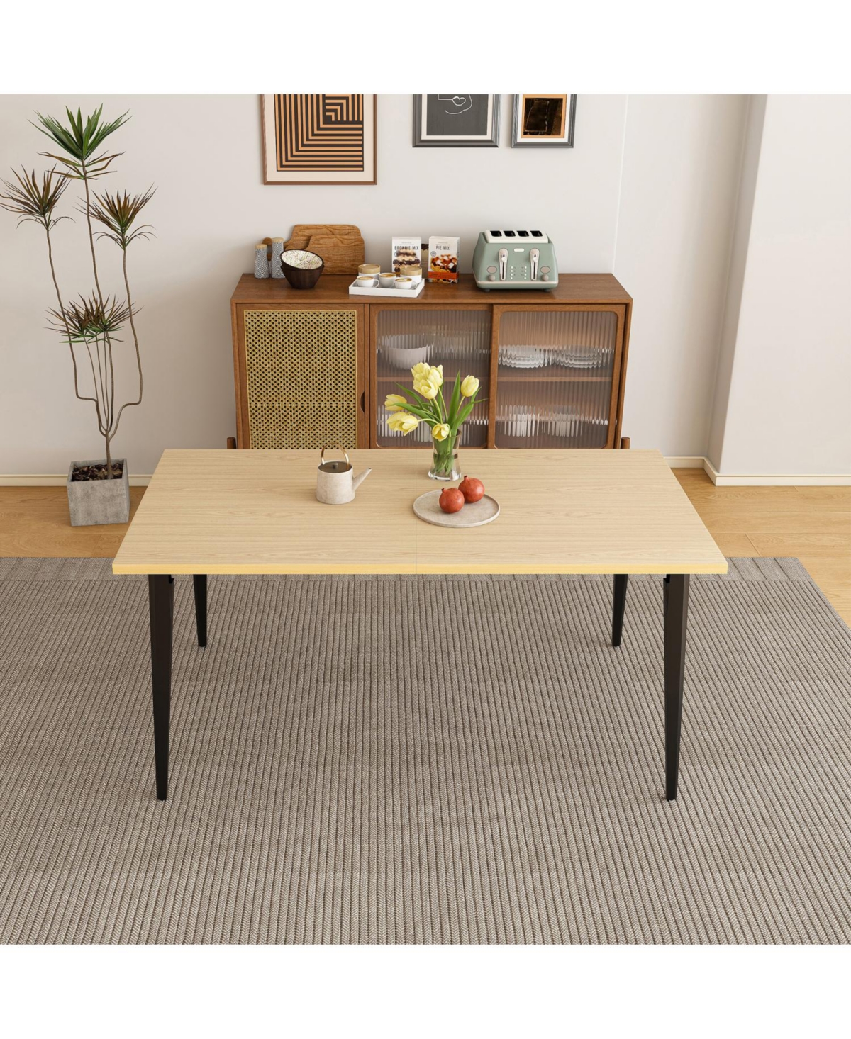 Click here for Streamdale Furniture Modern Dining Table with Wood... prices