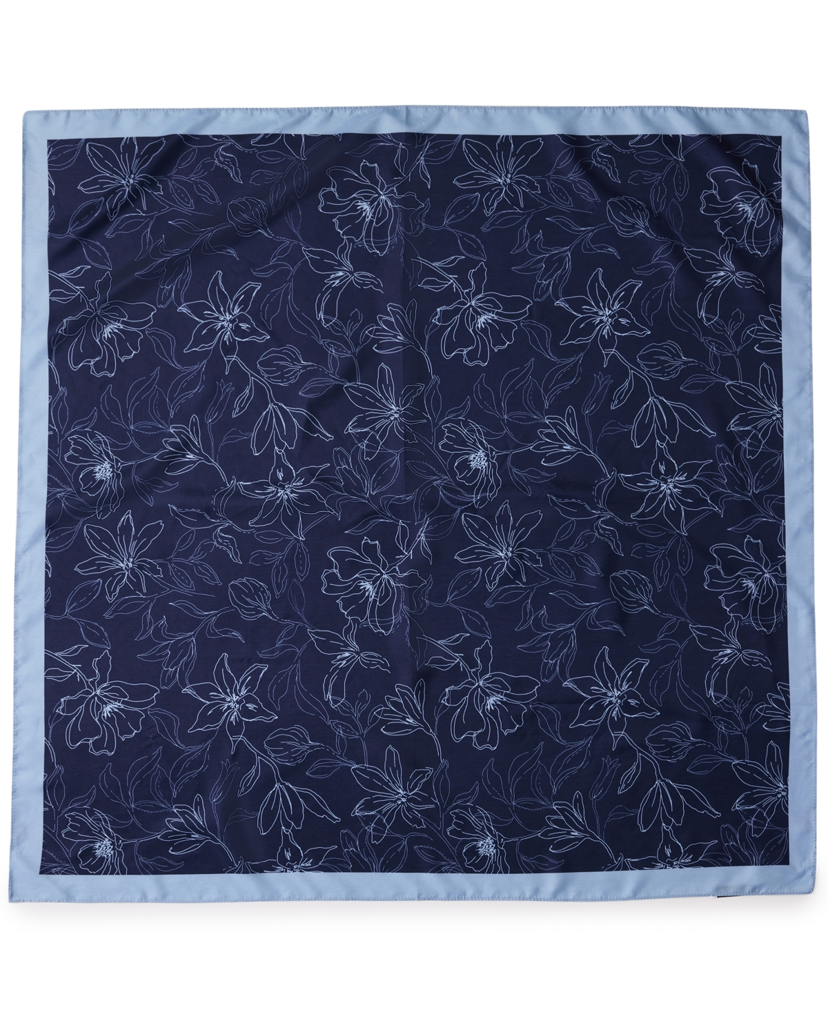 Click here for Steve Madden Sketch Floral Voile Square Scarf - Mi... prices