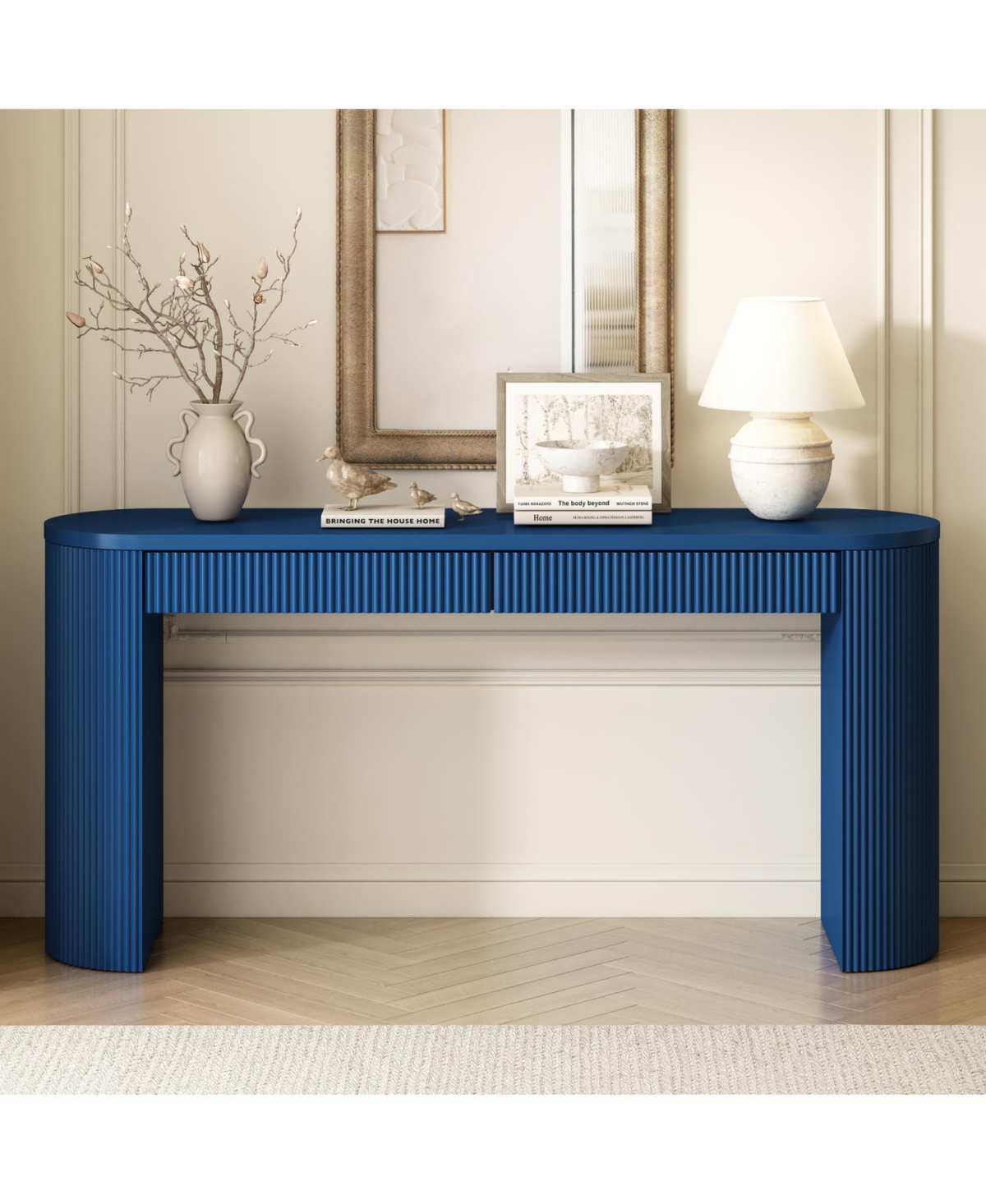 Click here for Streamdale Furniture Pine Veneer Console Table - N... prices
