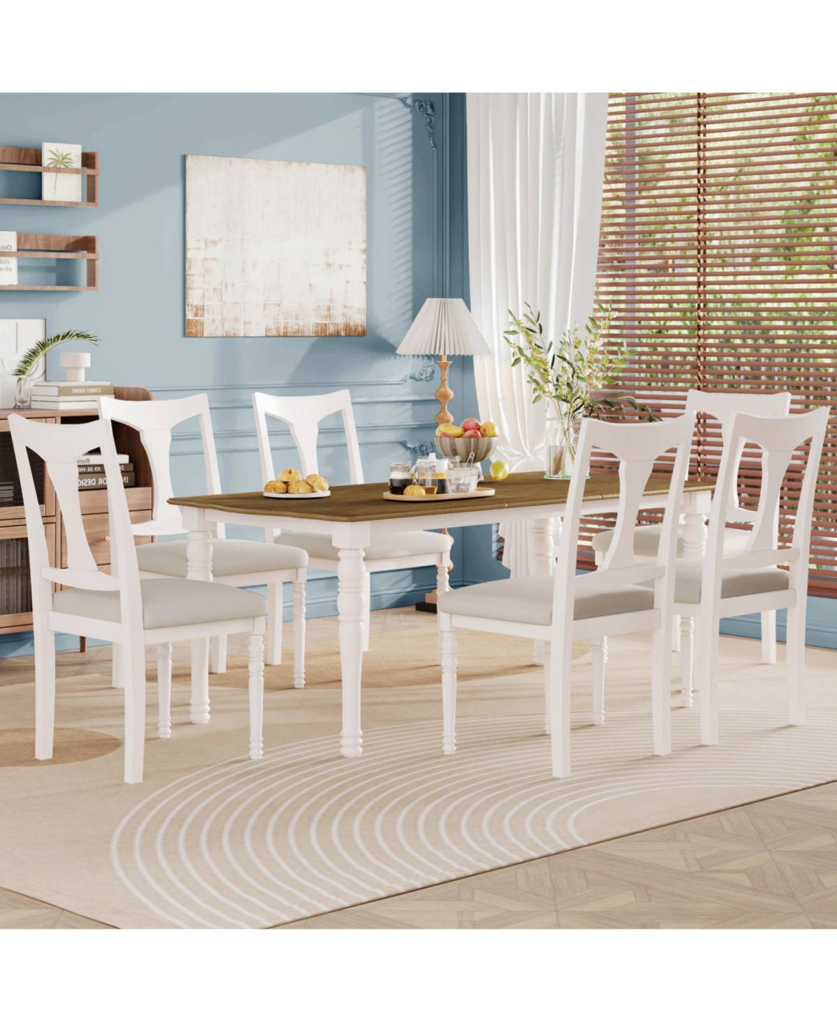 Click here for Streamdale Furniture Extendable Dining Table Set w... prices