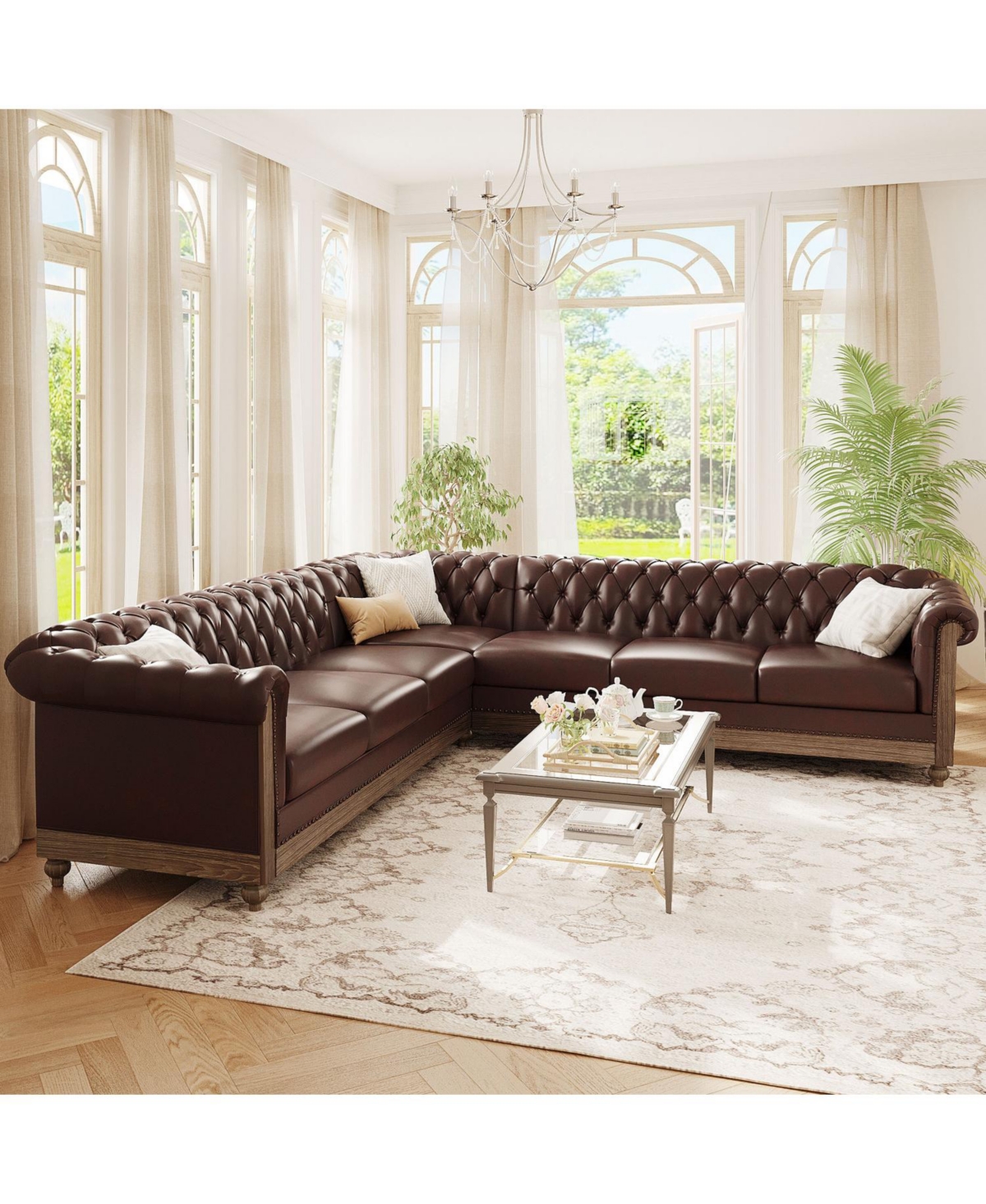 Click here for Streamdale Furniture Comfy Large Sectional Sofa wi... prices