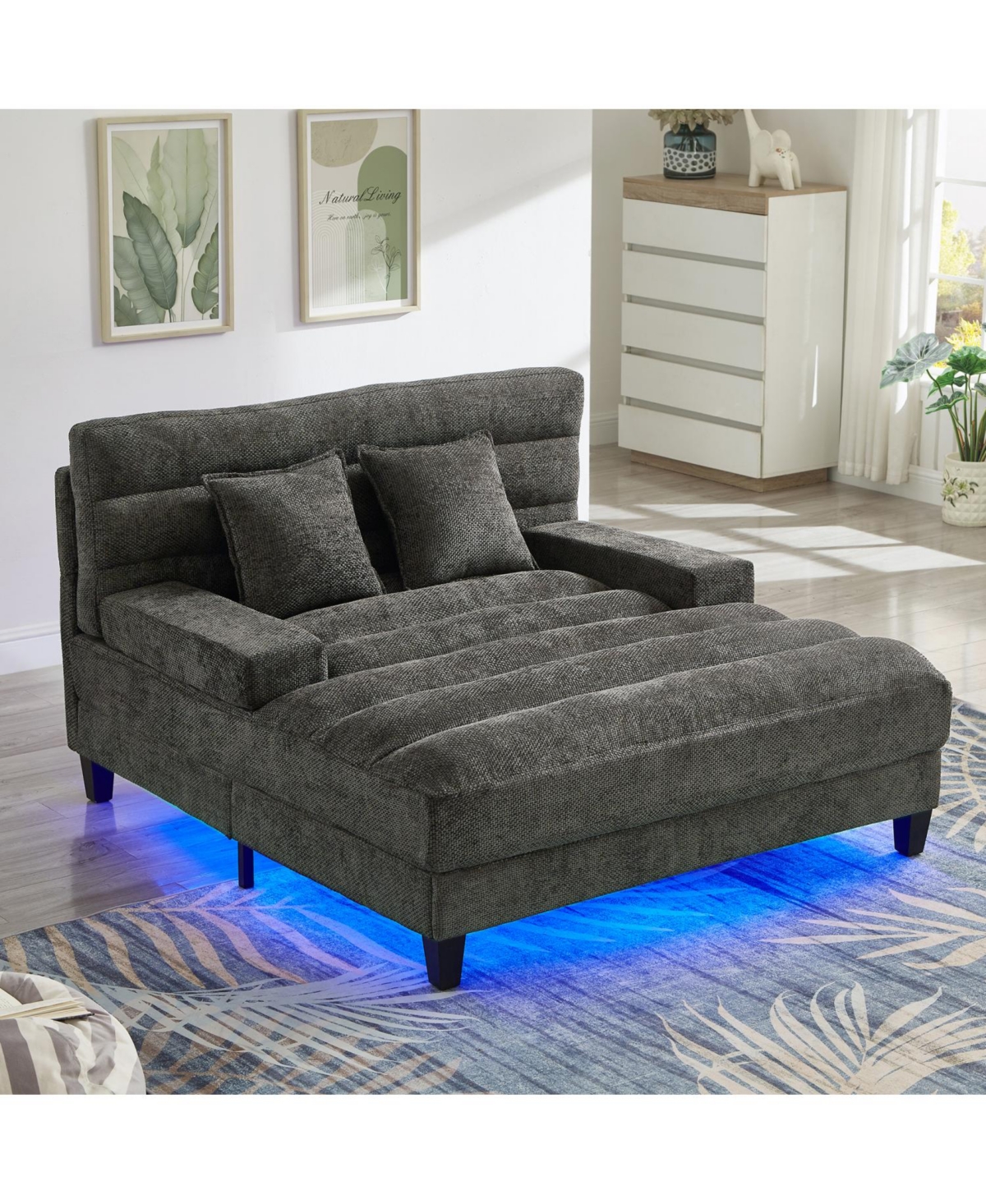 Click here for Streamdale Furniture Modern Chaise Lounge Sofa Bed... prices