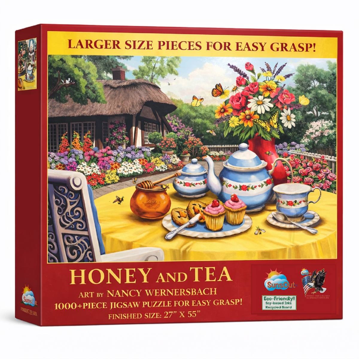 Click here for SunsOut Honey and Tea 1000 piece Jigsaw Puzzle for... prices