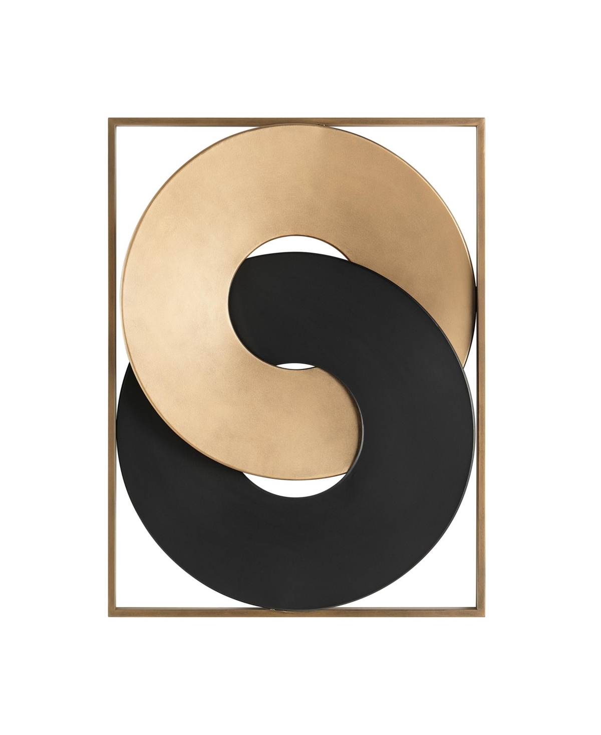 Click here for Danya B Gold and Black Intersecting Rings Mid-Cent... prices