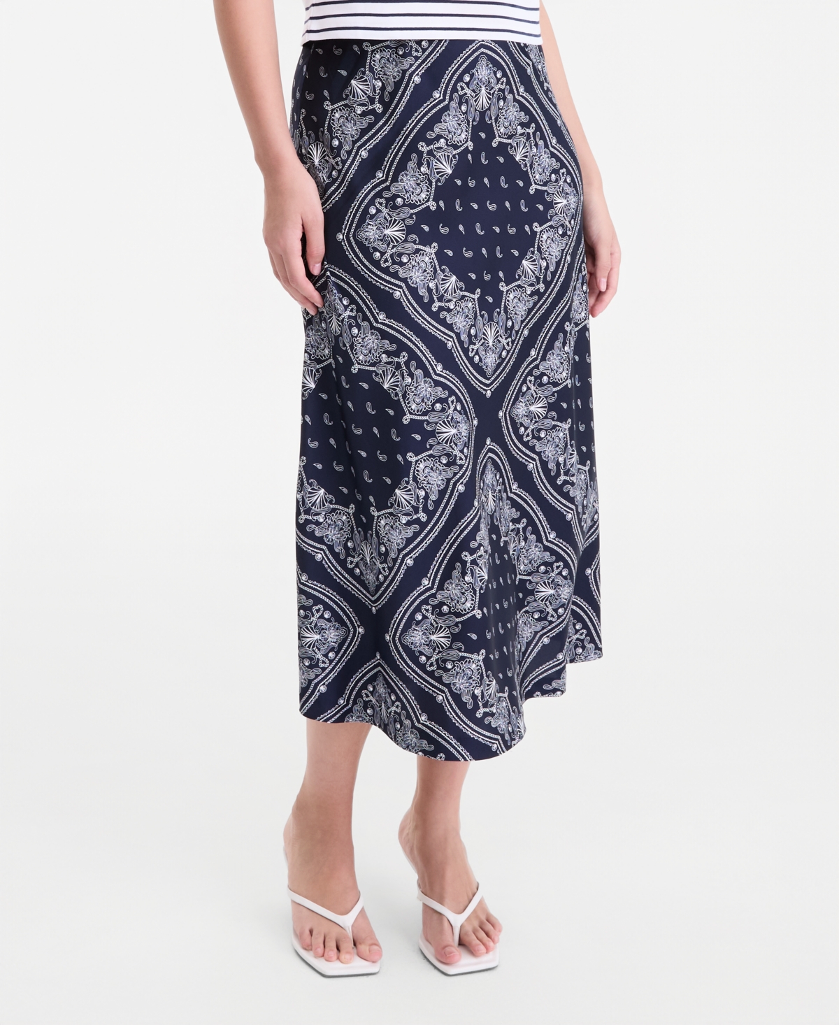 Click here for On 34th Womens Printed Midi Slip Skirt  Macys Excl... prices