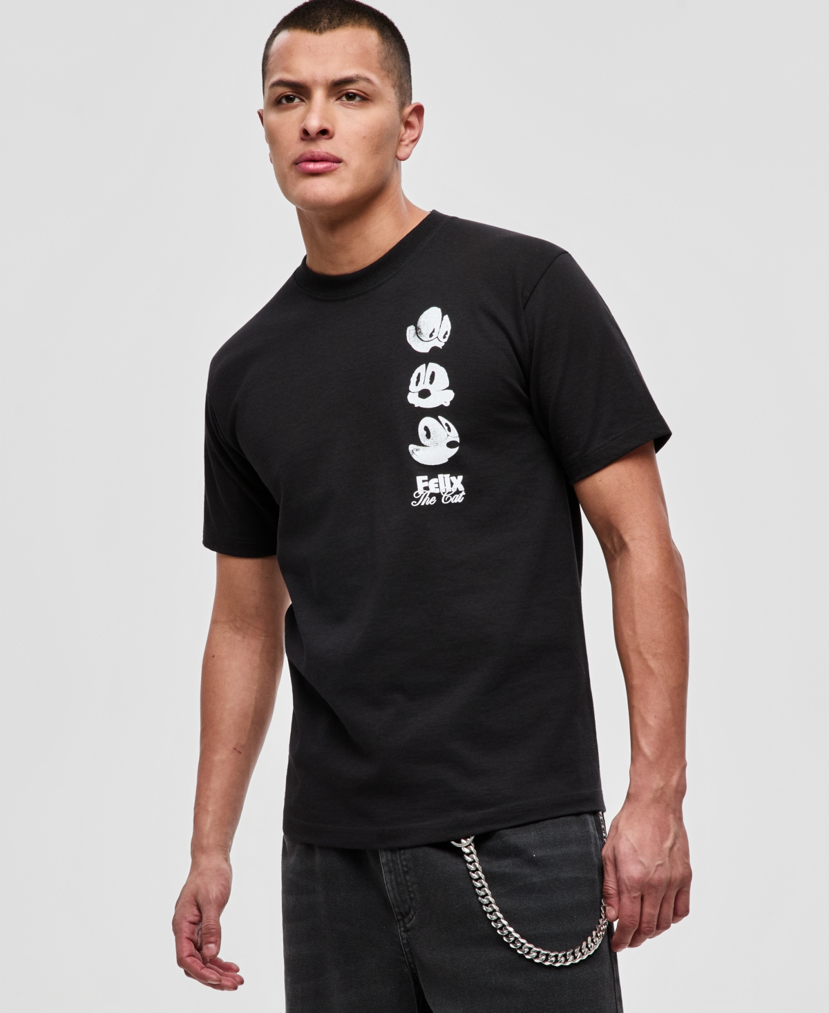 Click here for Mode of One Mens Cotton Felix the Cat Graphic T-Sh... prices
