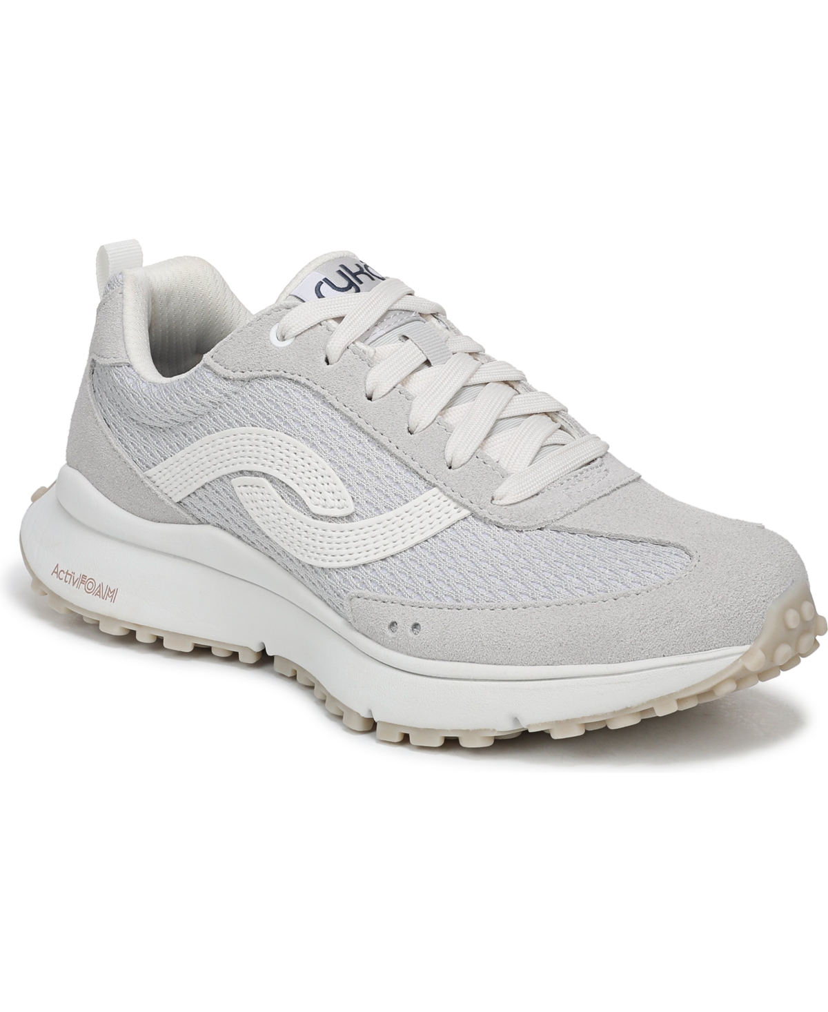 Click here for Ryka Womens Jetsetter Lace Up Retro Sneakers - Oys... prices