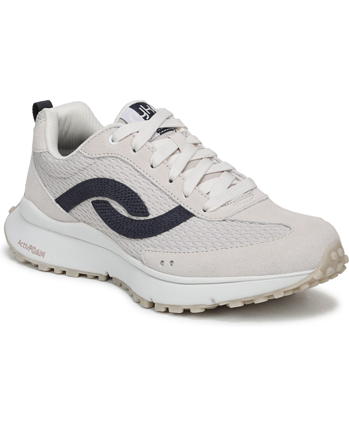 Click here for Ryka Womens Jetsetter Lace Up Retro Sneakers - Whi... prices