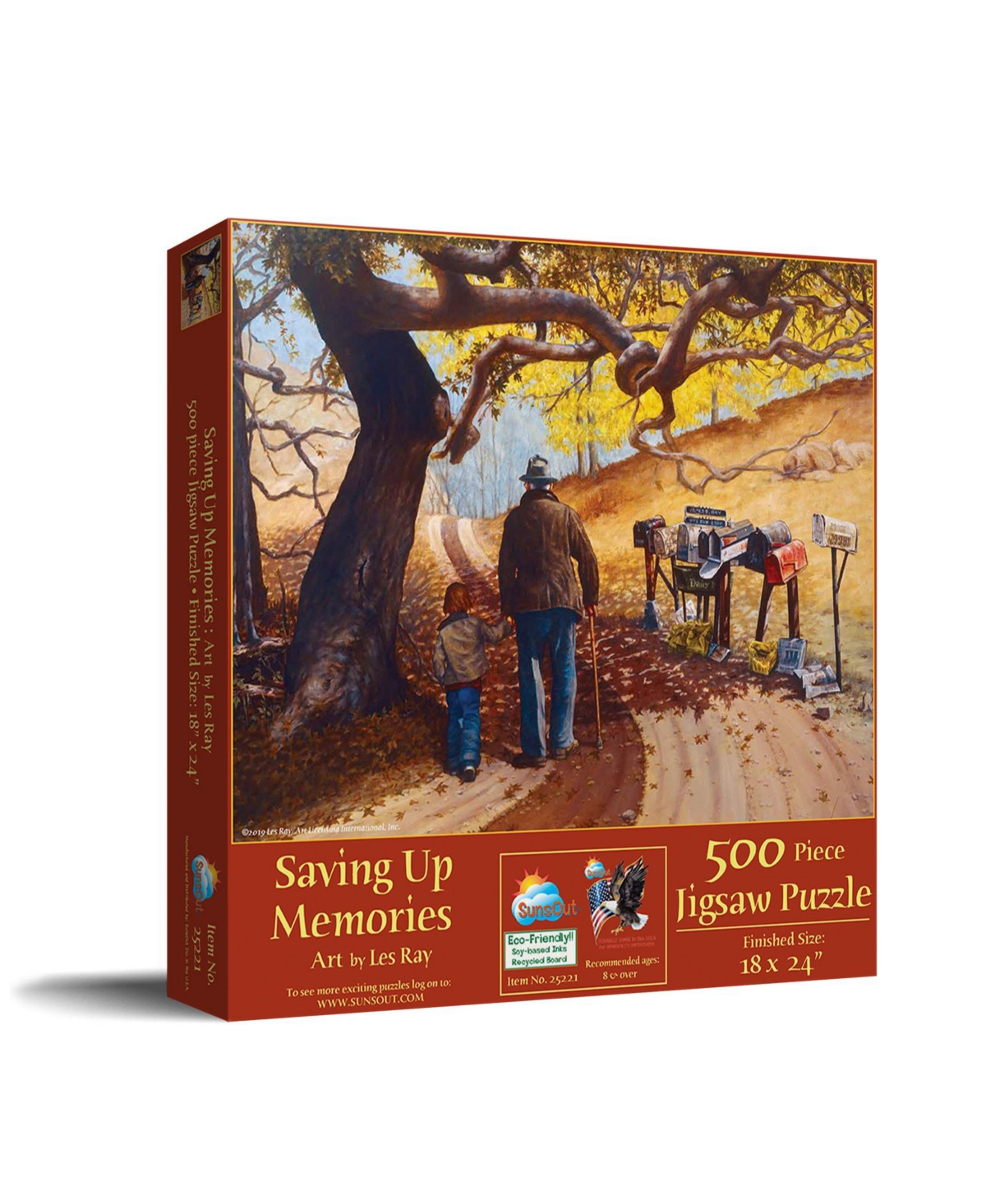 Click here for SunsOut Saving Up Memories 500 piece Jigsaw Puzzle... prices