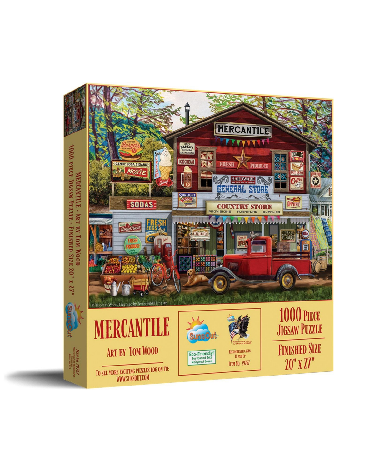 Click here for SunsOut Mercantile 1000 piece Jigsaw Puzzle for Ad... prices