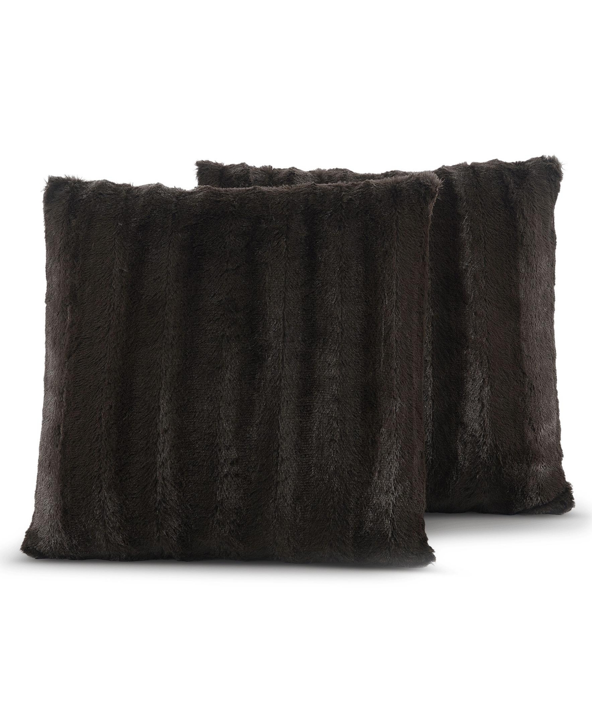 Click here for Cheer Collection Faux-Fur 2-Pack Decorative Pillow... prices
