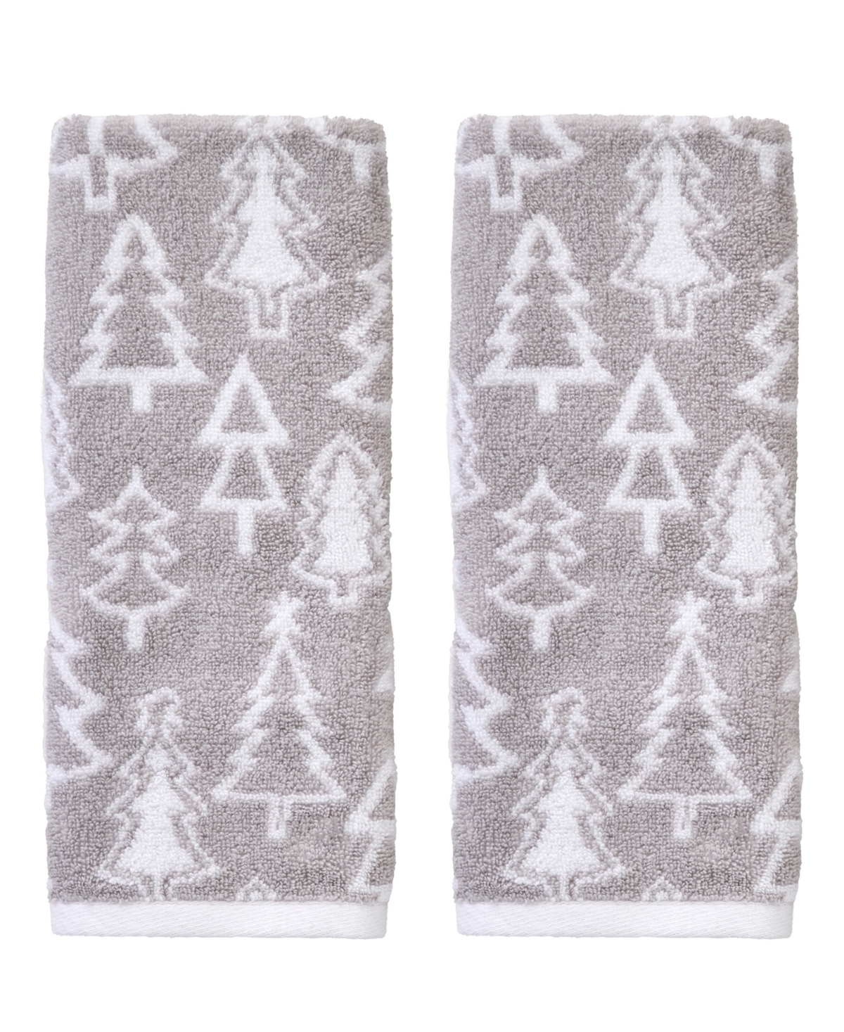 Click here for Skl Home Mod Tree Jacquard Hand Towel  Set of 2 -... prices