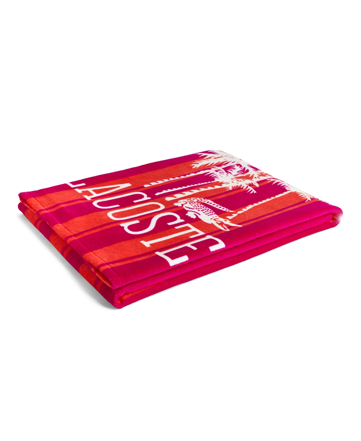 Click here for Lacoste Palm Trees Cotton Beach Towel  36 x 72 - R... prices