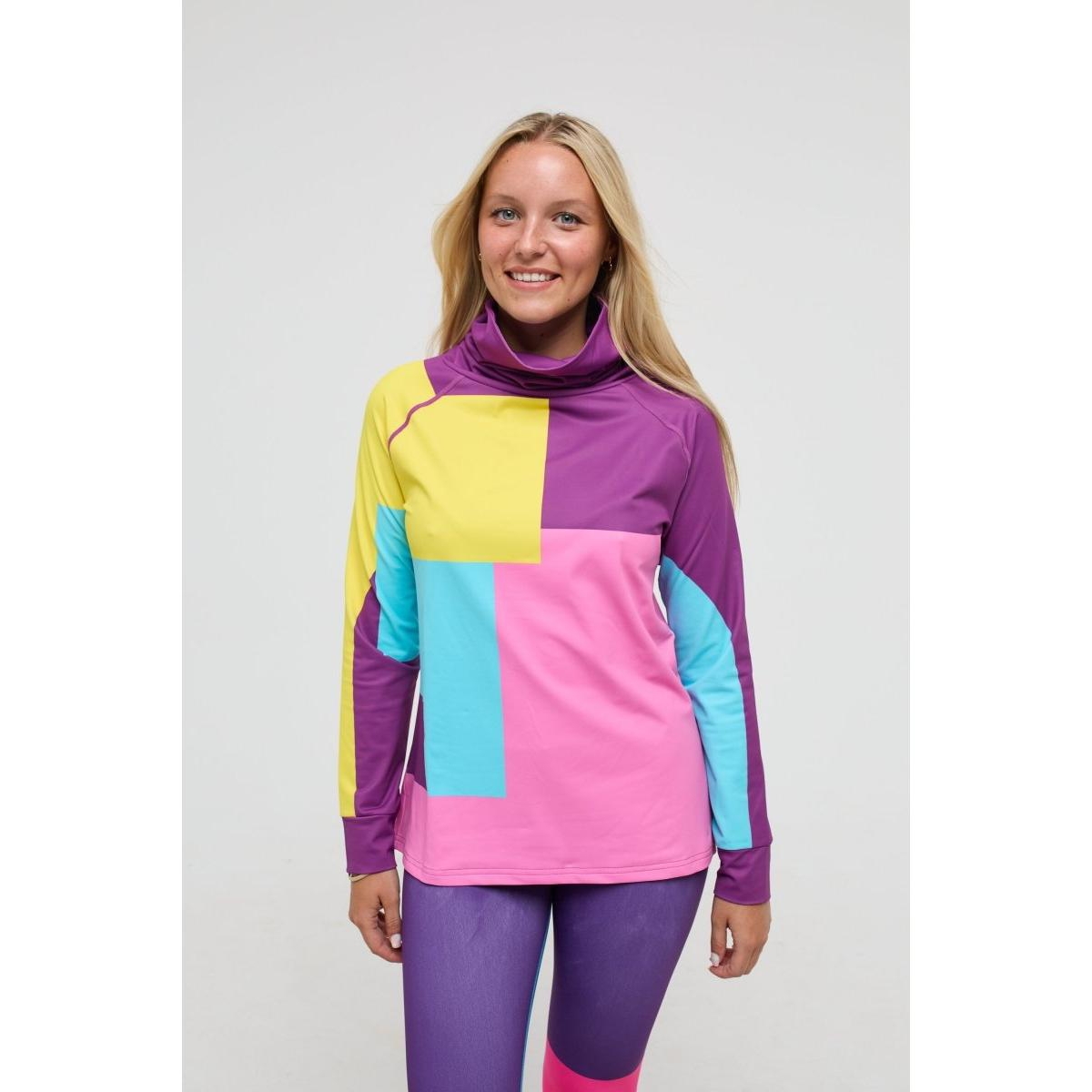 Click here for Oosc Womens High Neck Baselayer Top So Fetch - Col... prices