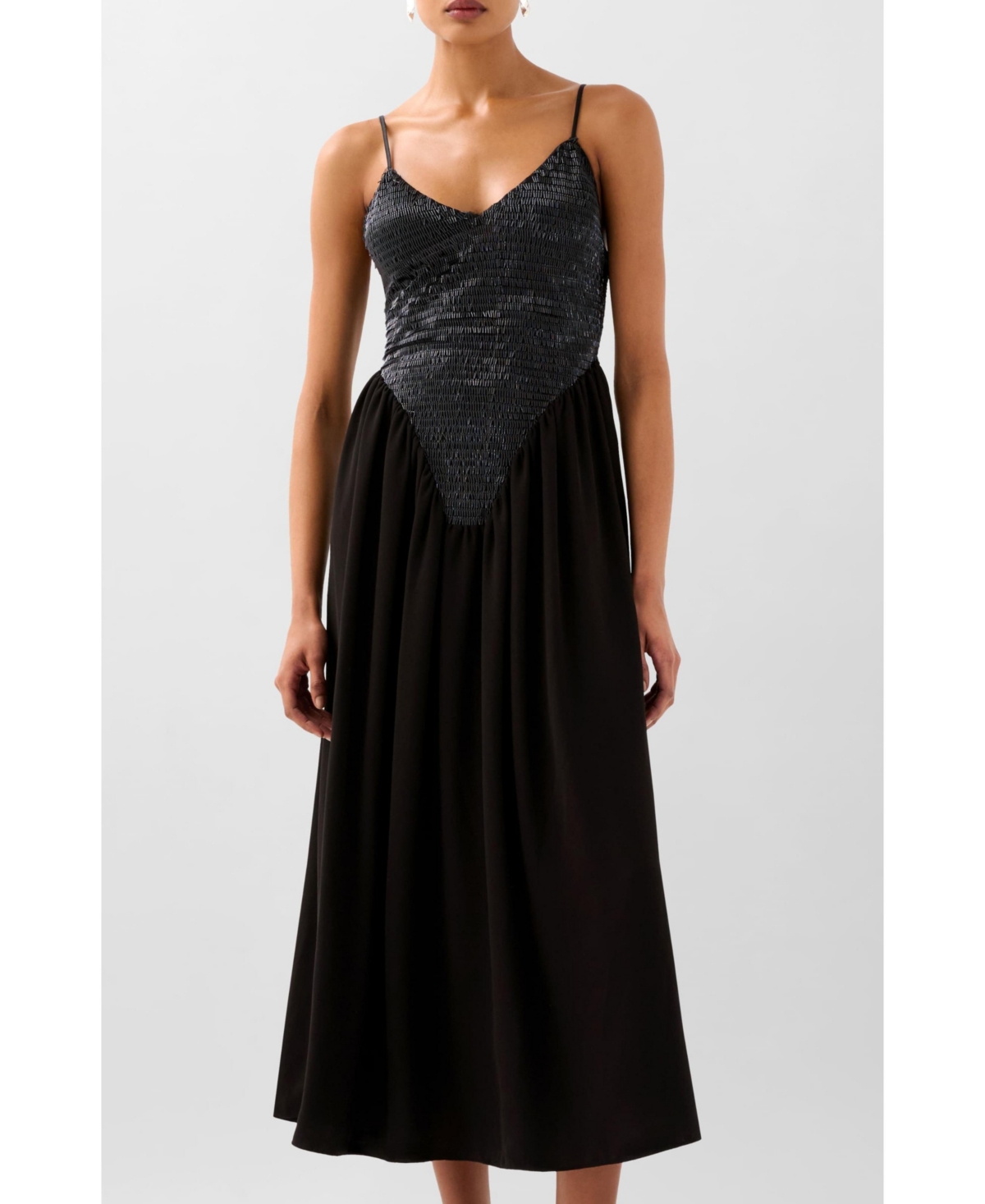 Click here for Scalpers Womens Beads Dress - Black prices