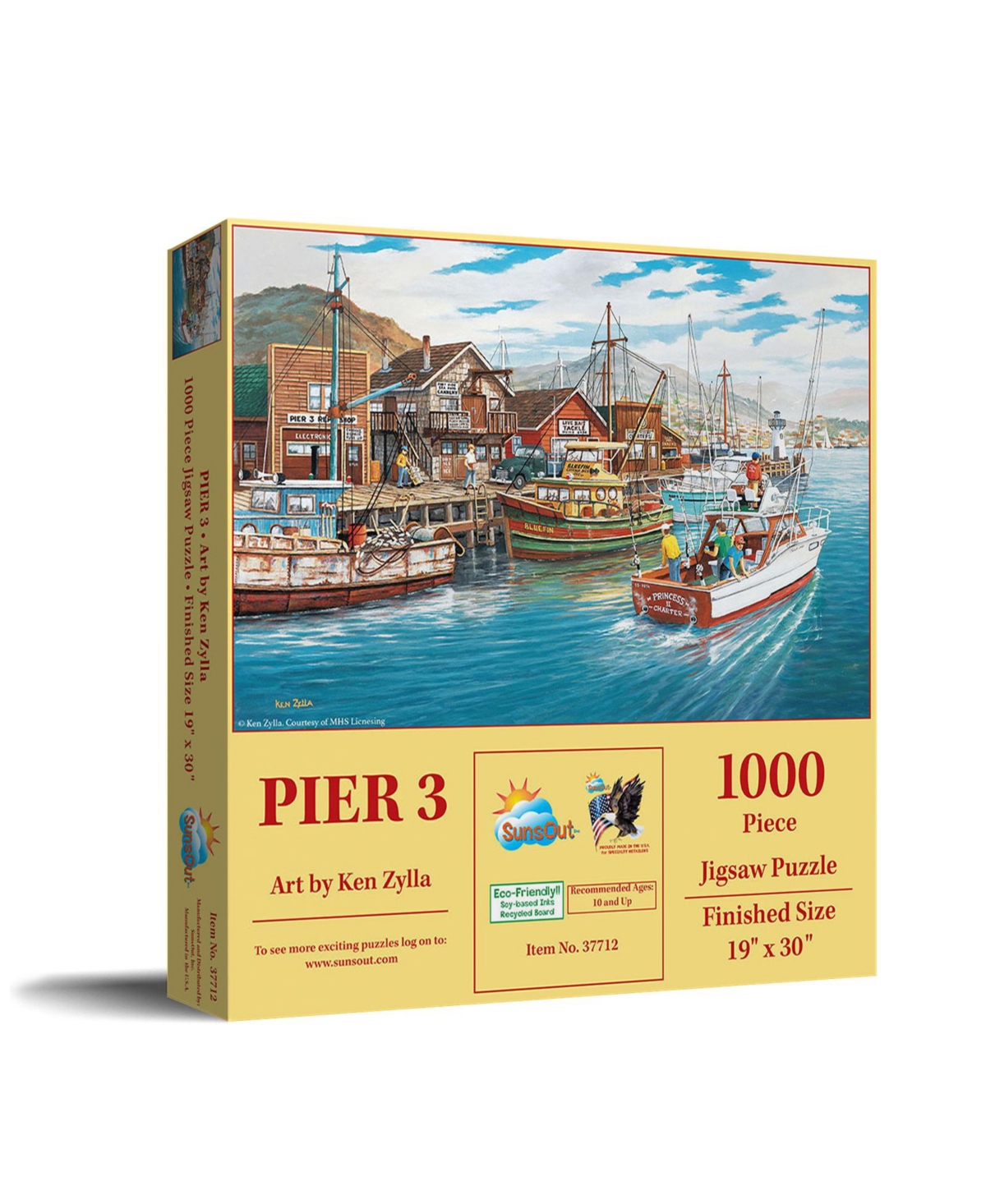 Click here for SunsOut Pier 3 1000 piece Jigsaw Puzzle for Adults prices