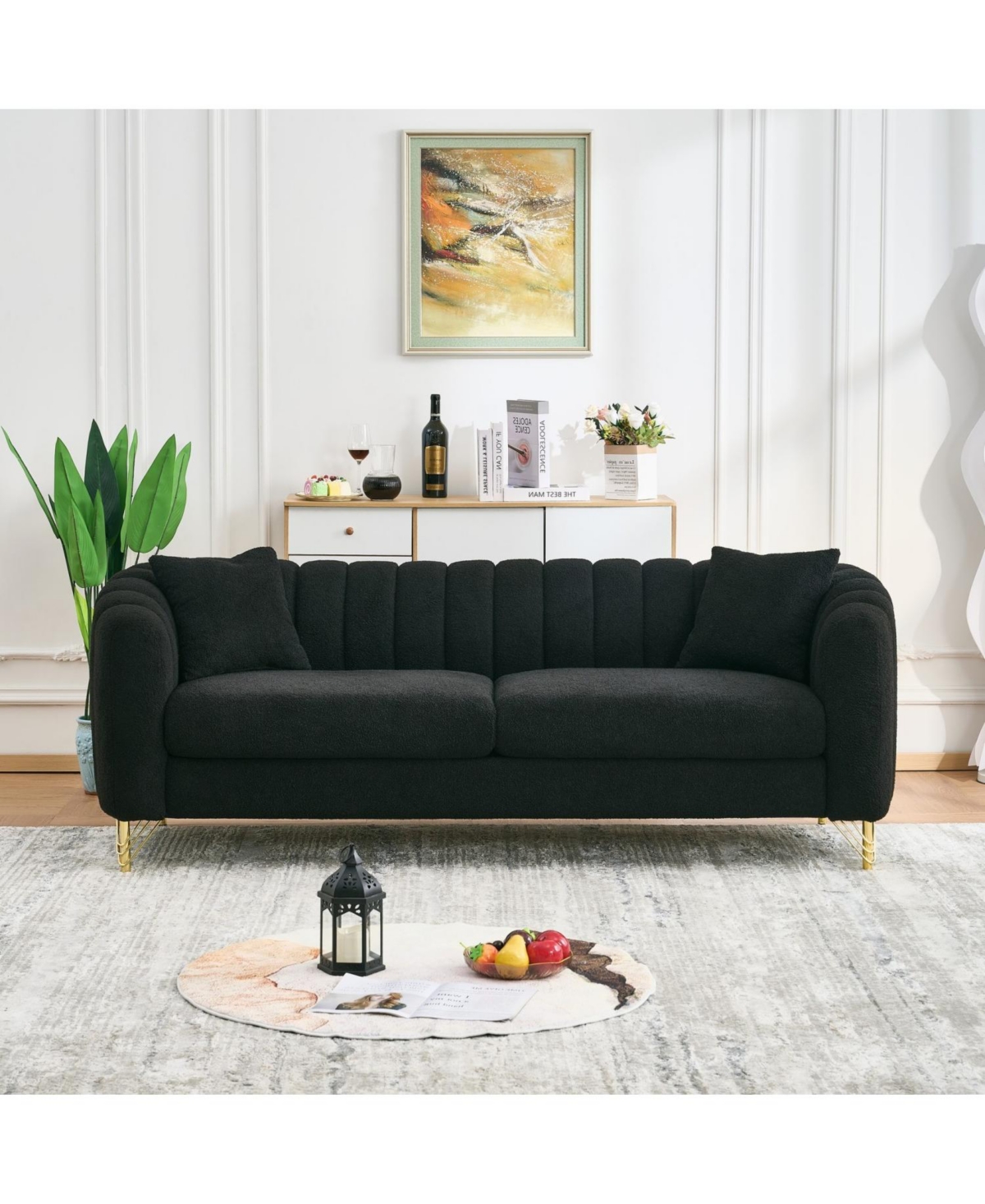 Click here for Streamdale Furniture 85" Chenille Sofa  3 Sea... prices