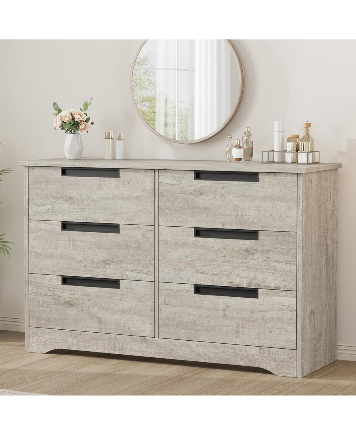 Click here for gaomon 6 Drawer Dresser for Bedroom  Modern Double... prices