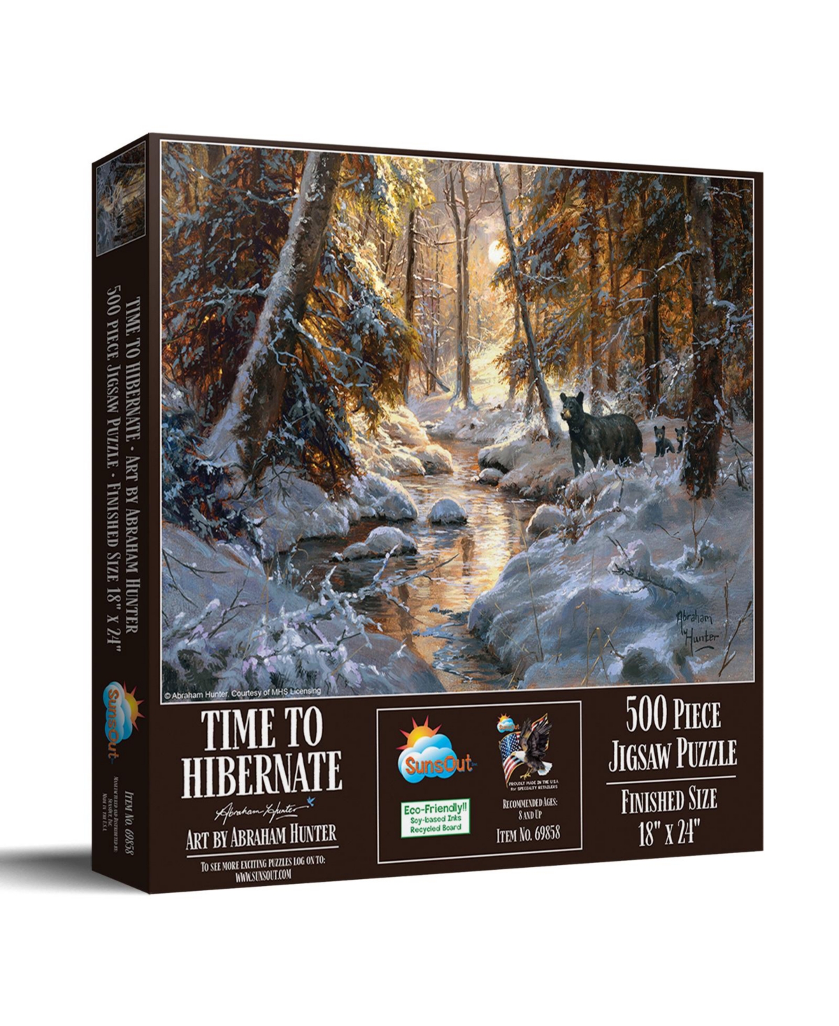 Click here for SunsOut Time to Hibernate 500 piece Jigsaw Puzzle... prices