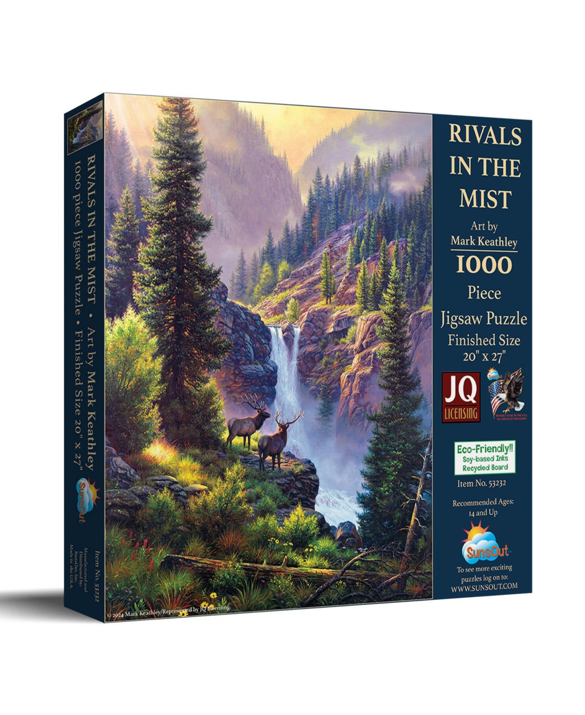 Click here for SunsOut Rivals in the Mist 1000 piece Jigsaw Puzzl... prices