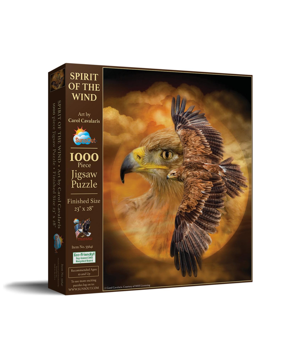 Click here for SunsOut Spirit of the Wind 1000 piece Jigsaw Puzzl... prices