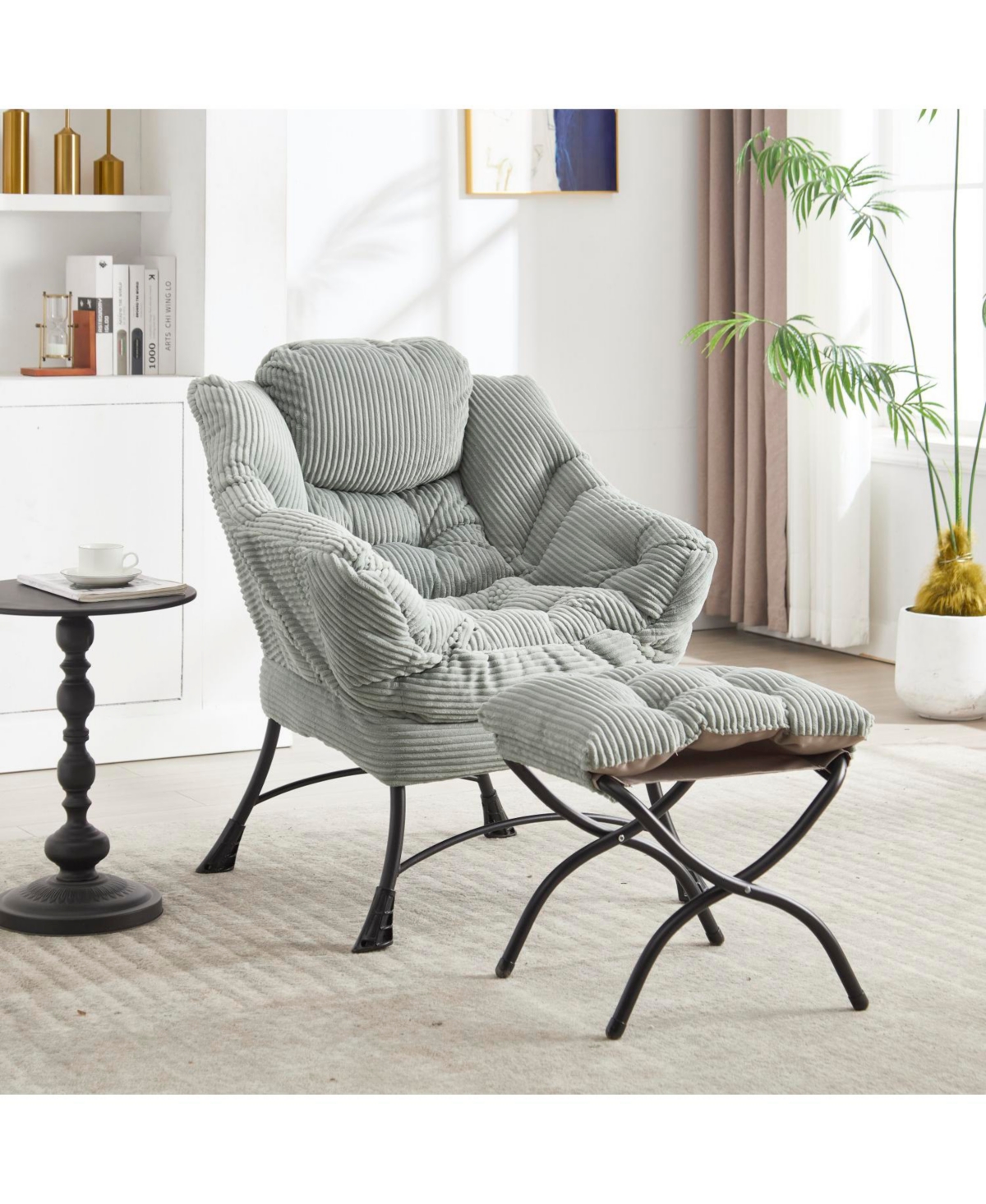 Click here for Streamdale Furniture Lazy Lounge Chair with Ottoma... prices