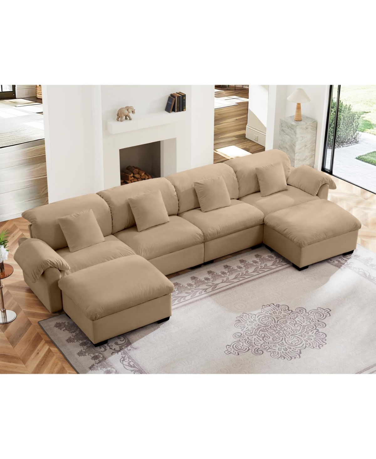 Click here for Streamdale Furniture Oversized U-Shaped Sectional... prices